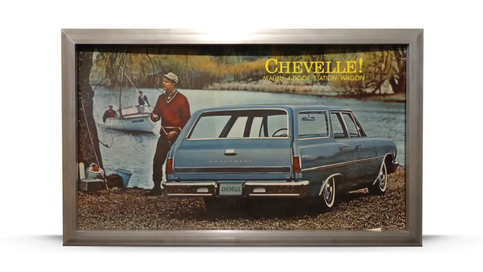 1965 Chevrolet Chevelle Dealer Showroom Wall Poster | Auburn ...