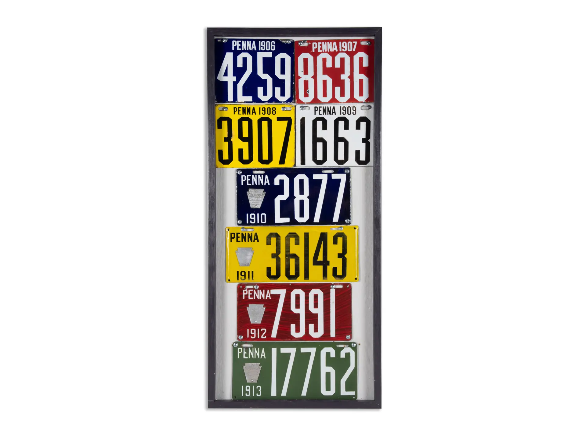Pennsylvania Porcelain License Plates | Hershey 2025 | RM Sotheby's