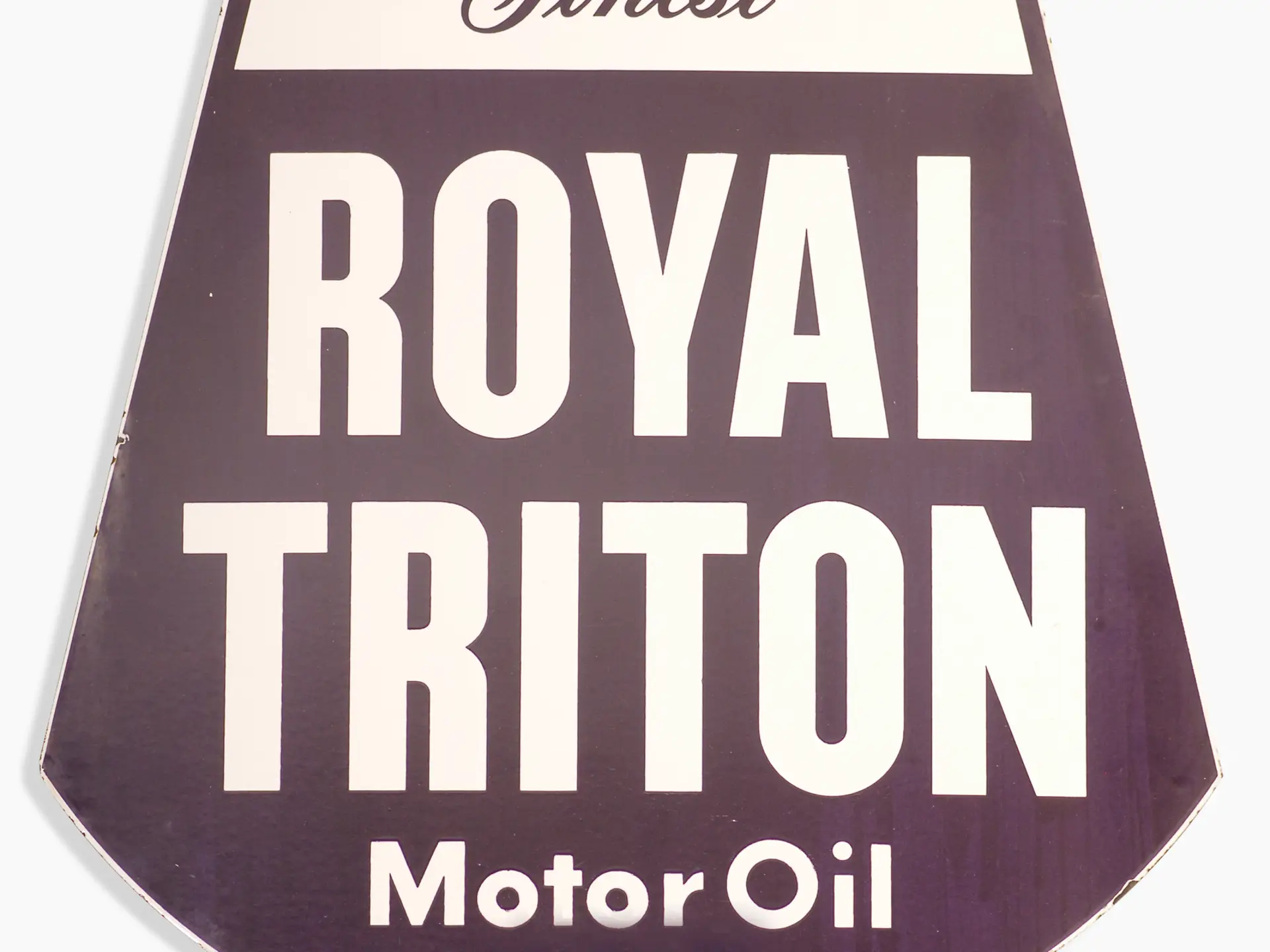 ROYAL TRITON MOTOR OIL SIGN | The Ponder Collection | RM Sotheby's