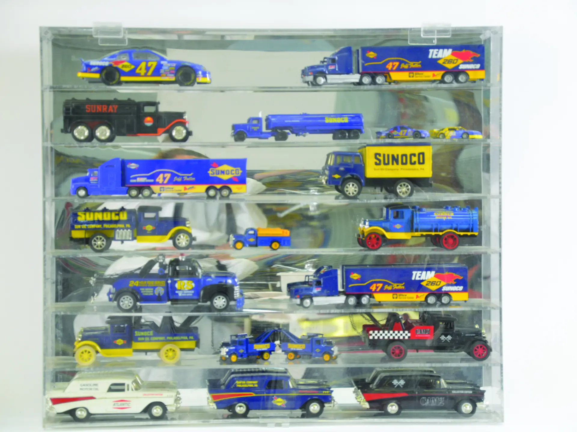 A Sunoco oil company diecast model car collection | Auburn Fall 2016 ...