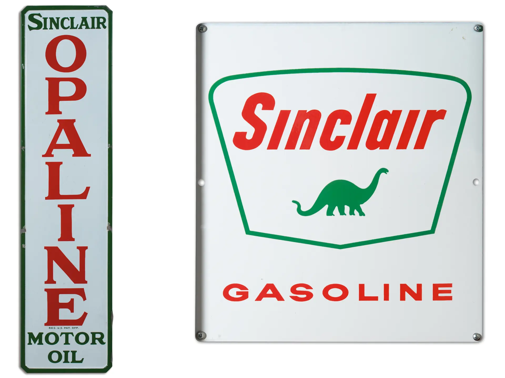 Two Sinclair Signs | The Dingman Collection 2012 | RM Sotheby's