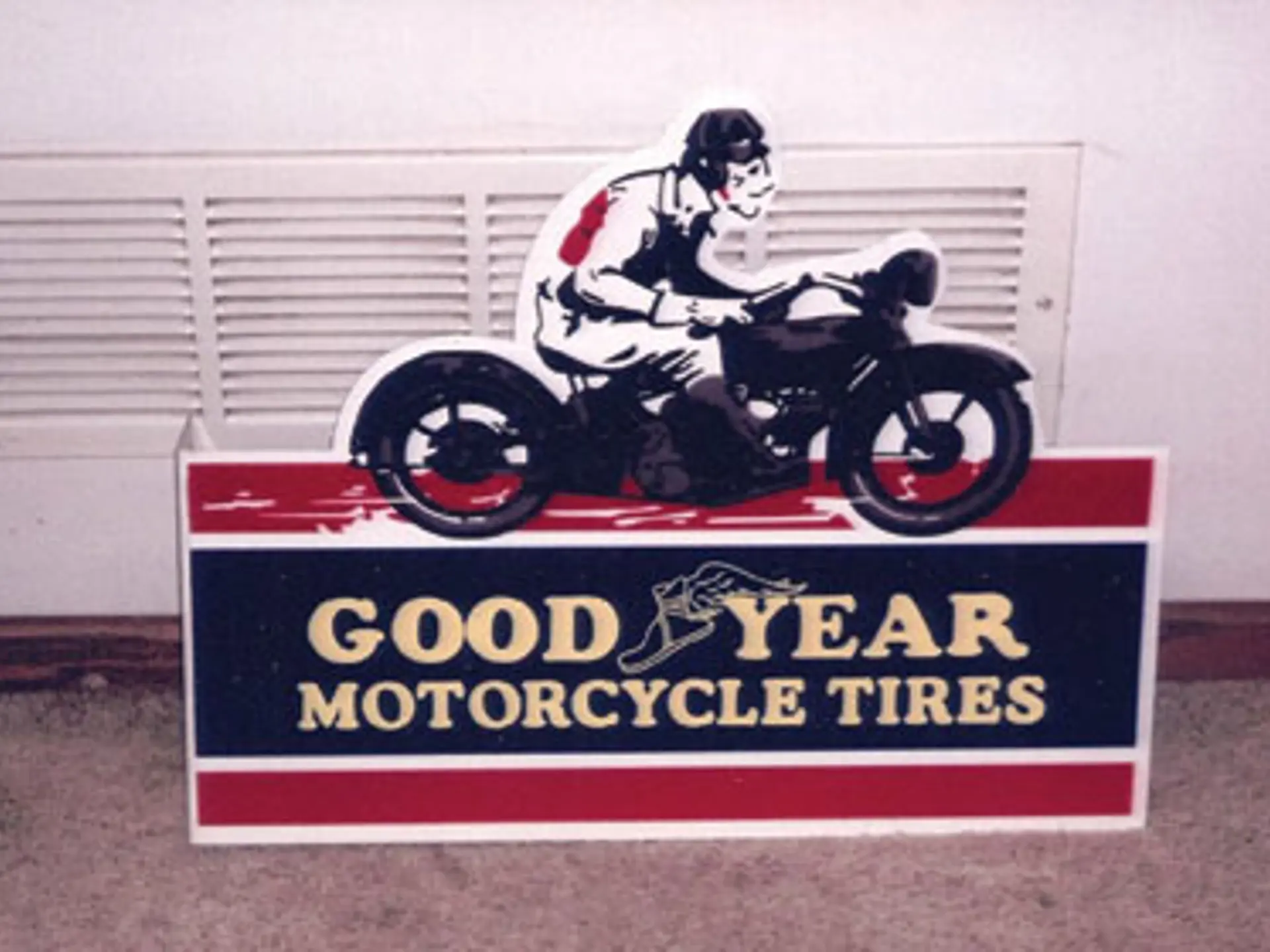 Goodyear Motorcycle Tire Flange Sign | Las Vegas Premier Motorcycle ...