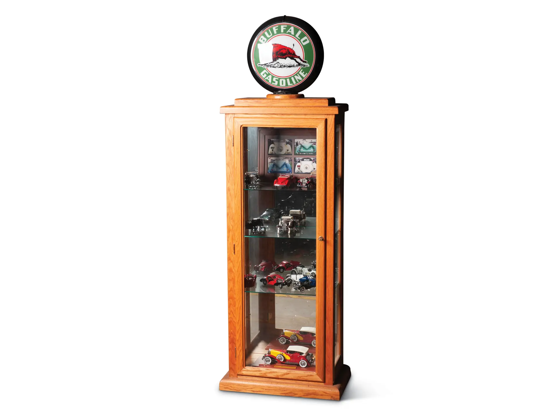 Buffalo Gas Pump Globe Display Case with Assorted Models | The Guyton ...
