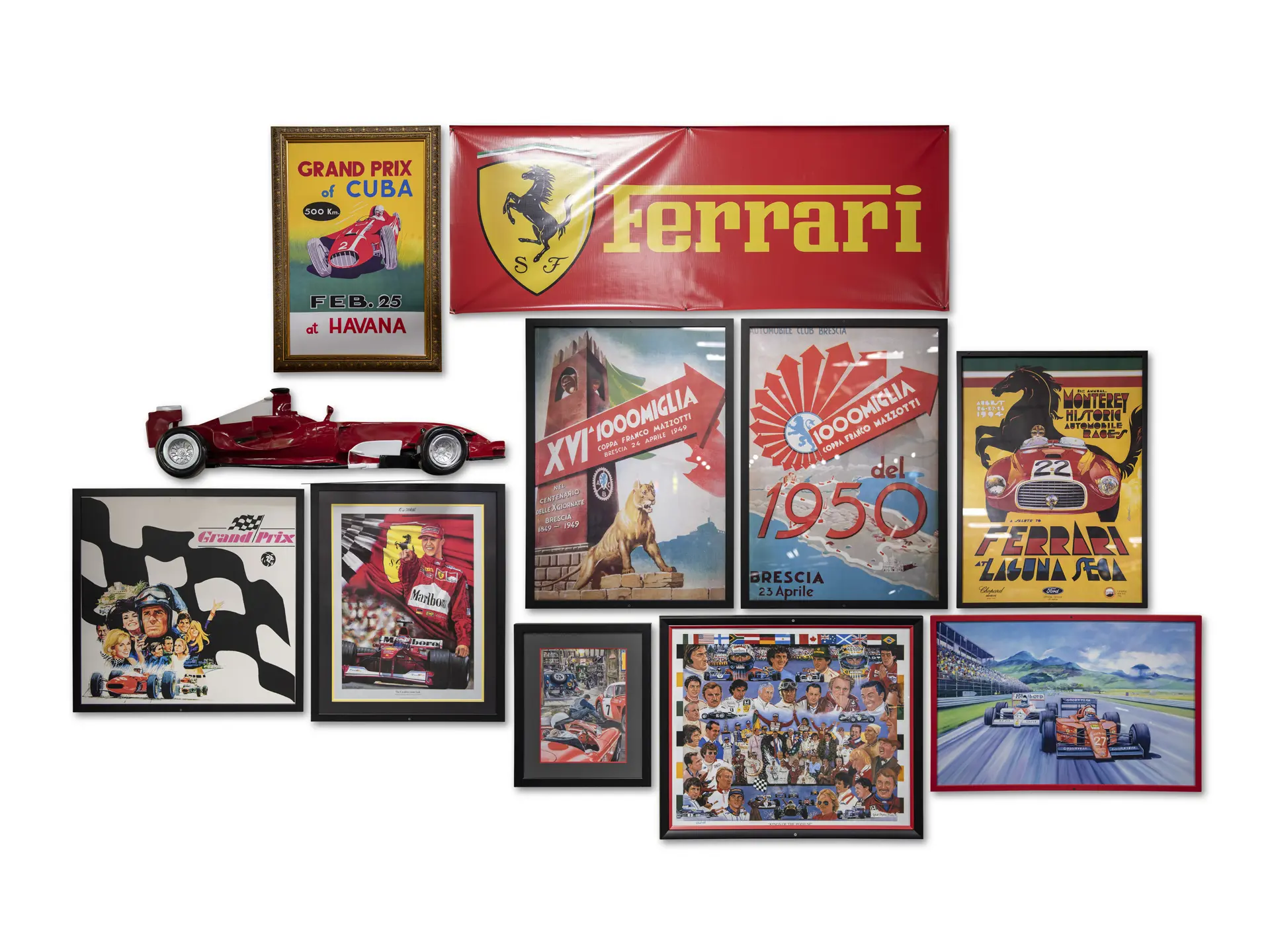 Collection of Italian Racing Posters and Artifacts | Gene Ponder ...