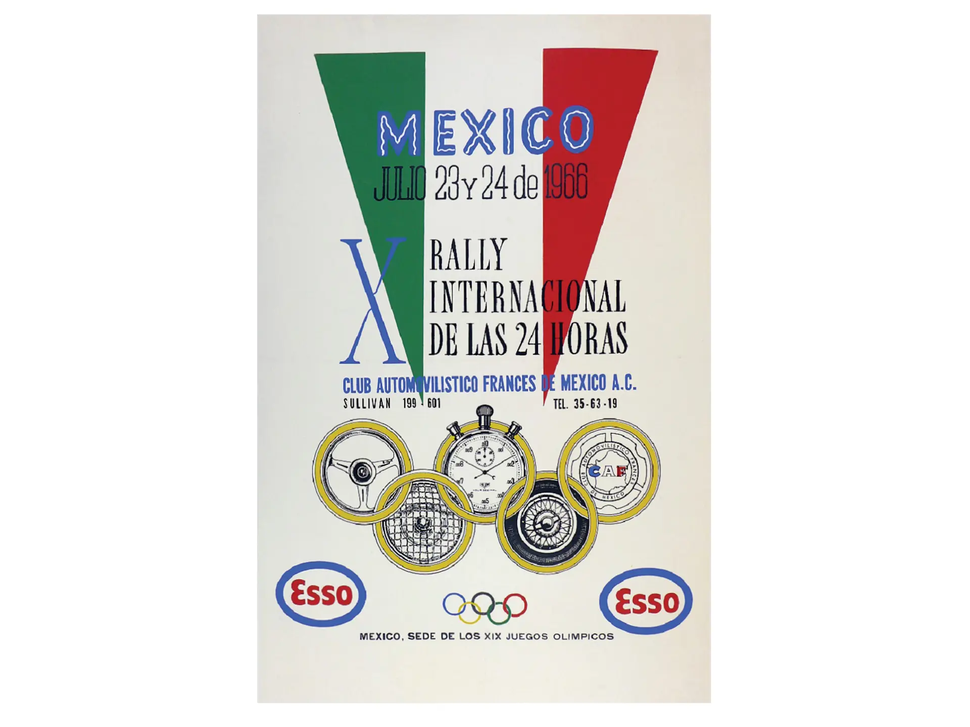 X Rally Internacional de las 24 Horas, Mexico, 1966 | Original Racing ...