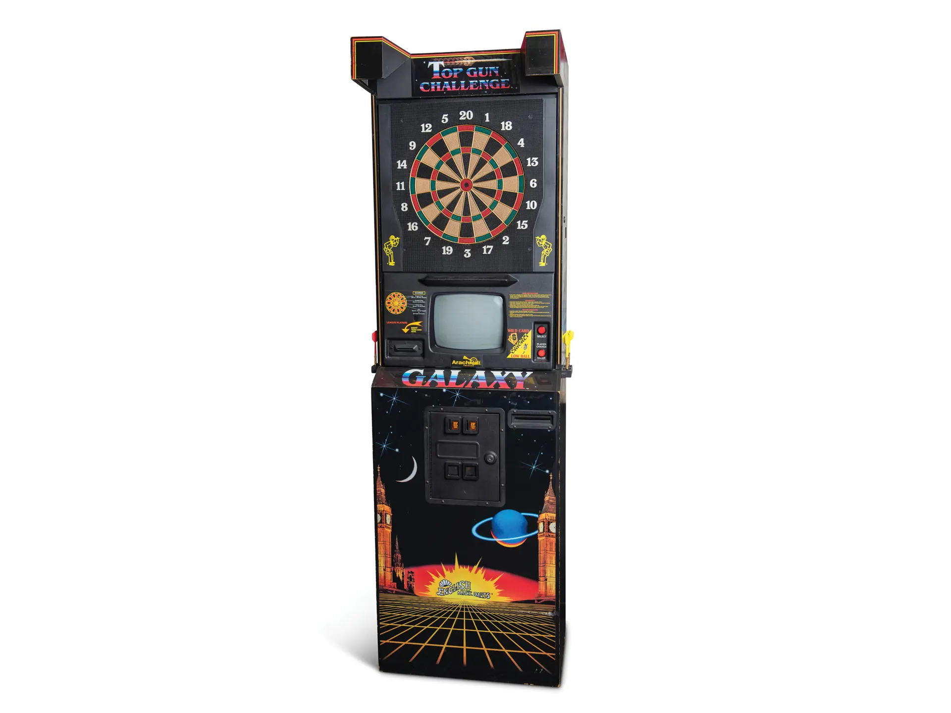 Galaxy Electronic Dart Board by Arachnid | The Taj Ma Garaj Collection ...