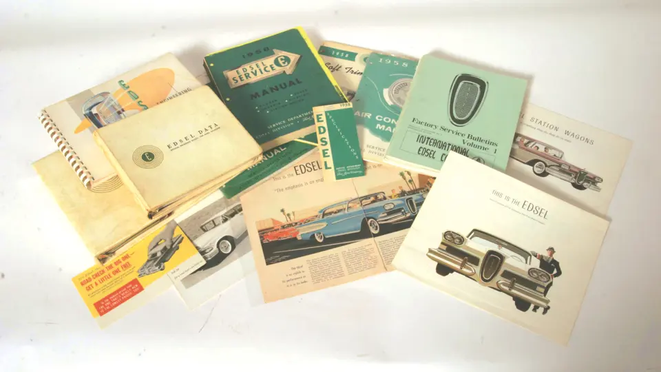 1958 Edsel Literature | Jerry Capizzi's Cappy Collection | RM Sotheby's