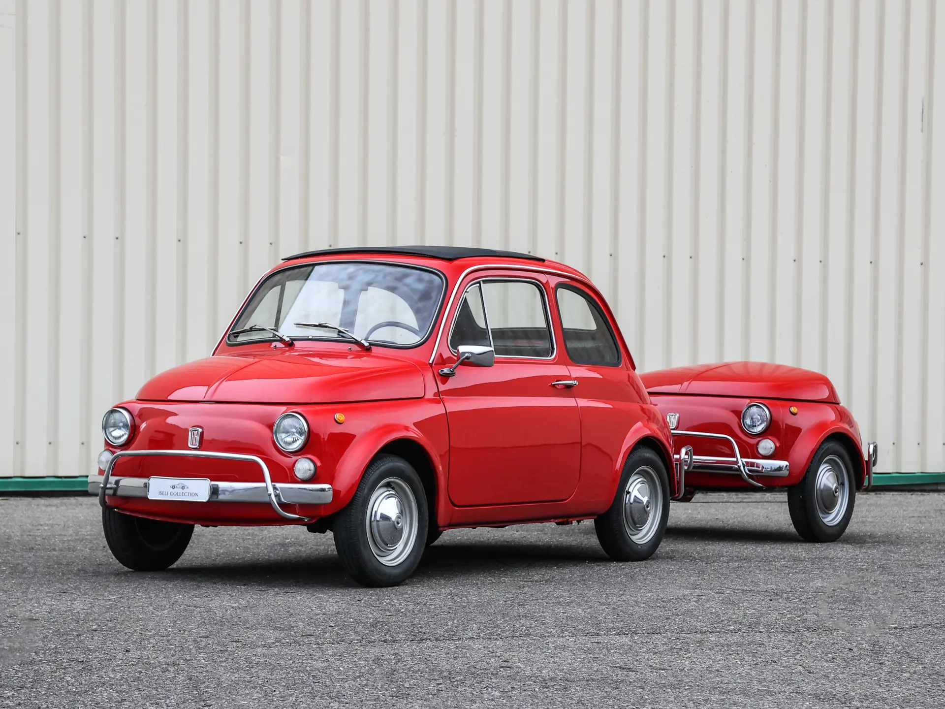 1970 Fiat 500 L with Trailer | St. Moritz 2023 | RM Sotheby's