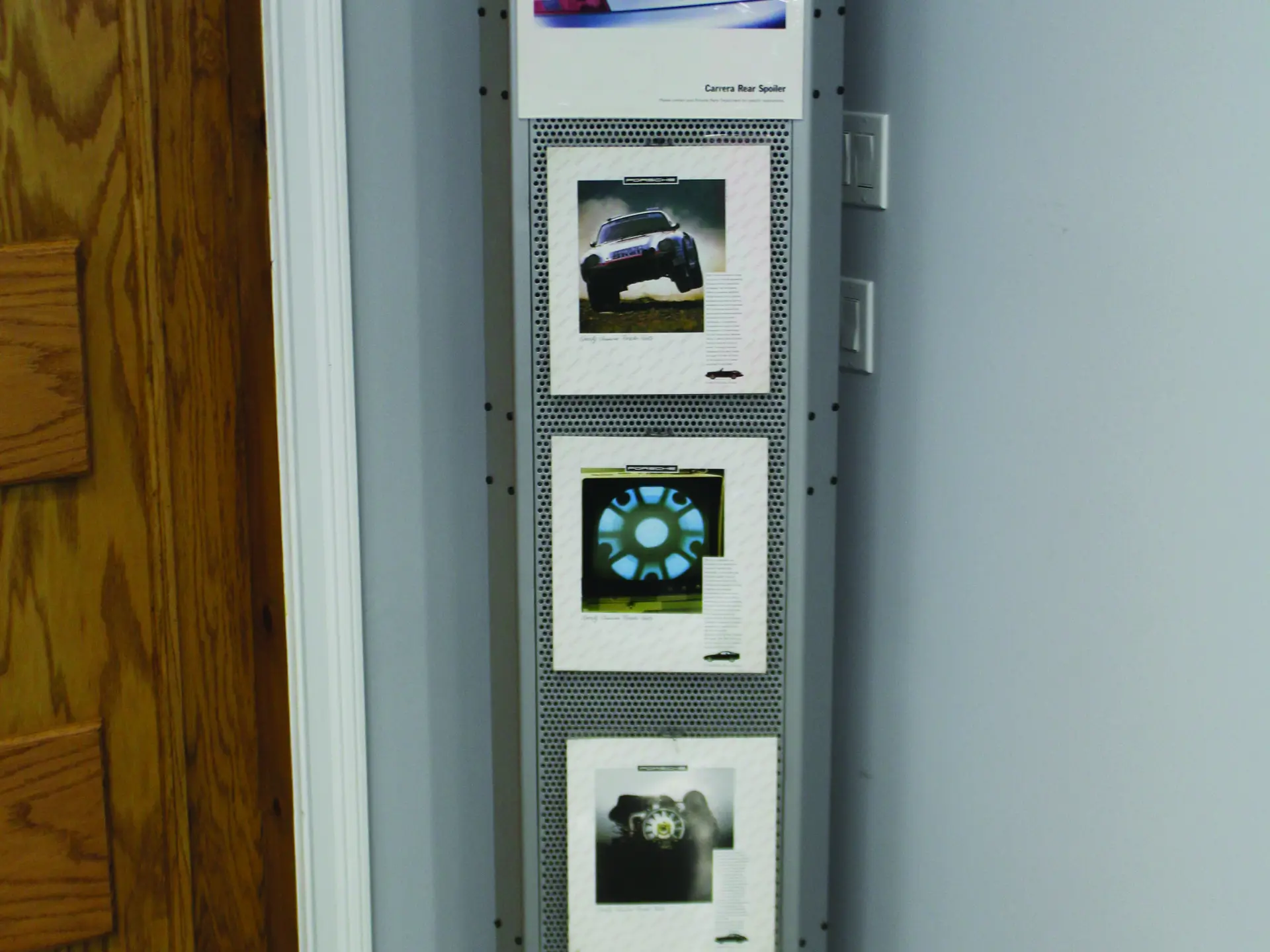 Porsche Dealer Triangluar Metal Display 5ft by 17in | Fort Lauderdale ...