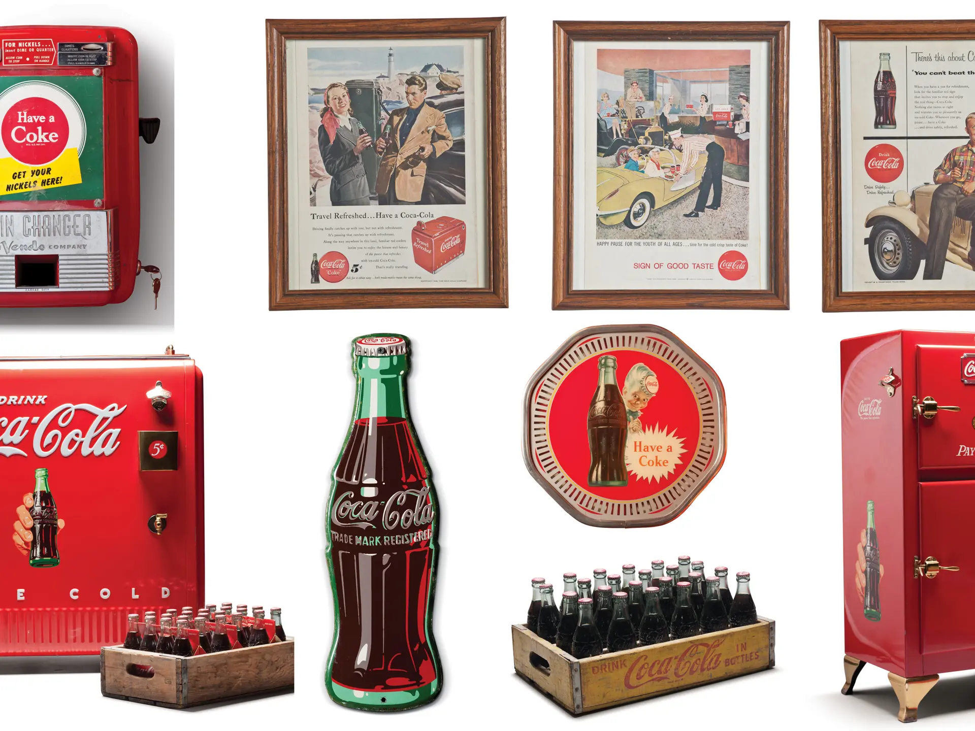 Assorted Coke Collectibles and Memorabilia | The Milhous Collection ...