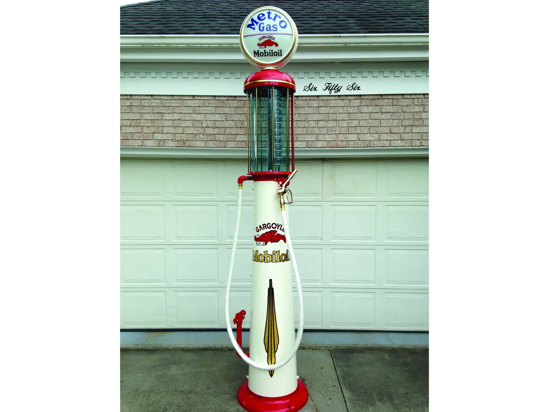A professionally restored Wayne 615 10 gallon visible pump in Gargoyle ...