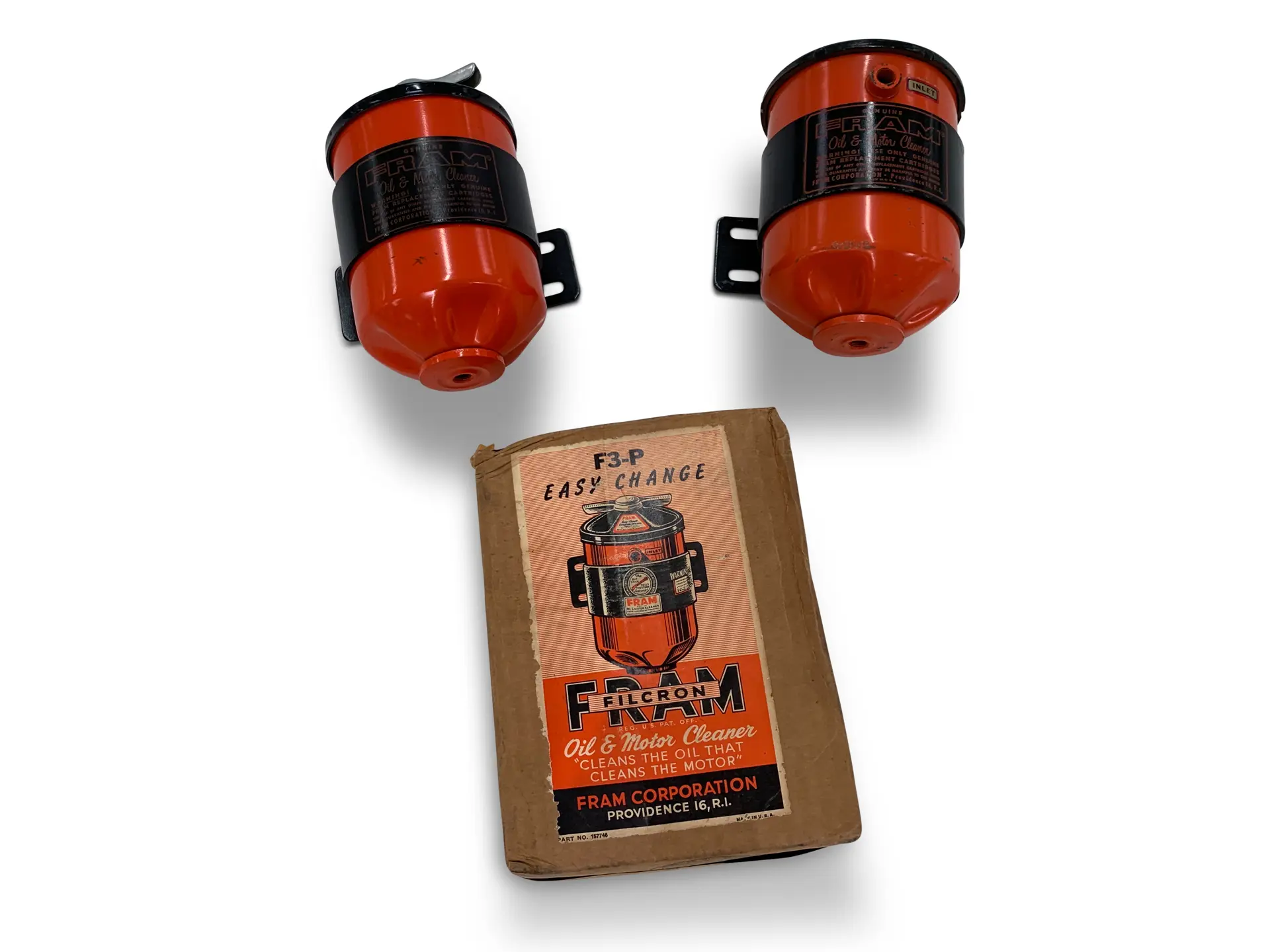 Vintage Fram Oil Filters | The White Collection | Online | RM Sotheby's
