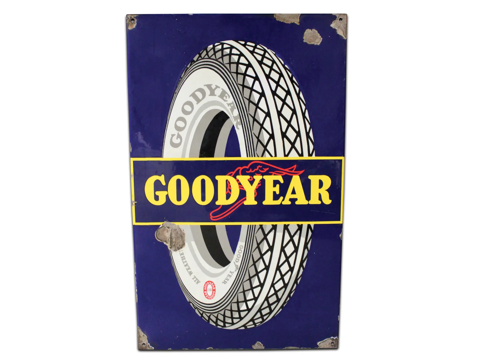 Goodyear Porcelain Sign, Europe | Fort Lauderdale 2018 | RM Sotheby's
