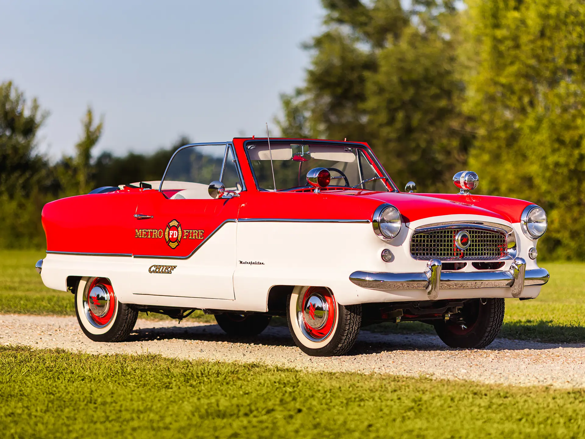 1960 AMC Metropolitan 1500 Convertible "Fire Chief's Custom" | Hershey ...