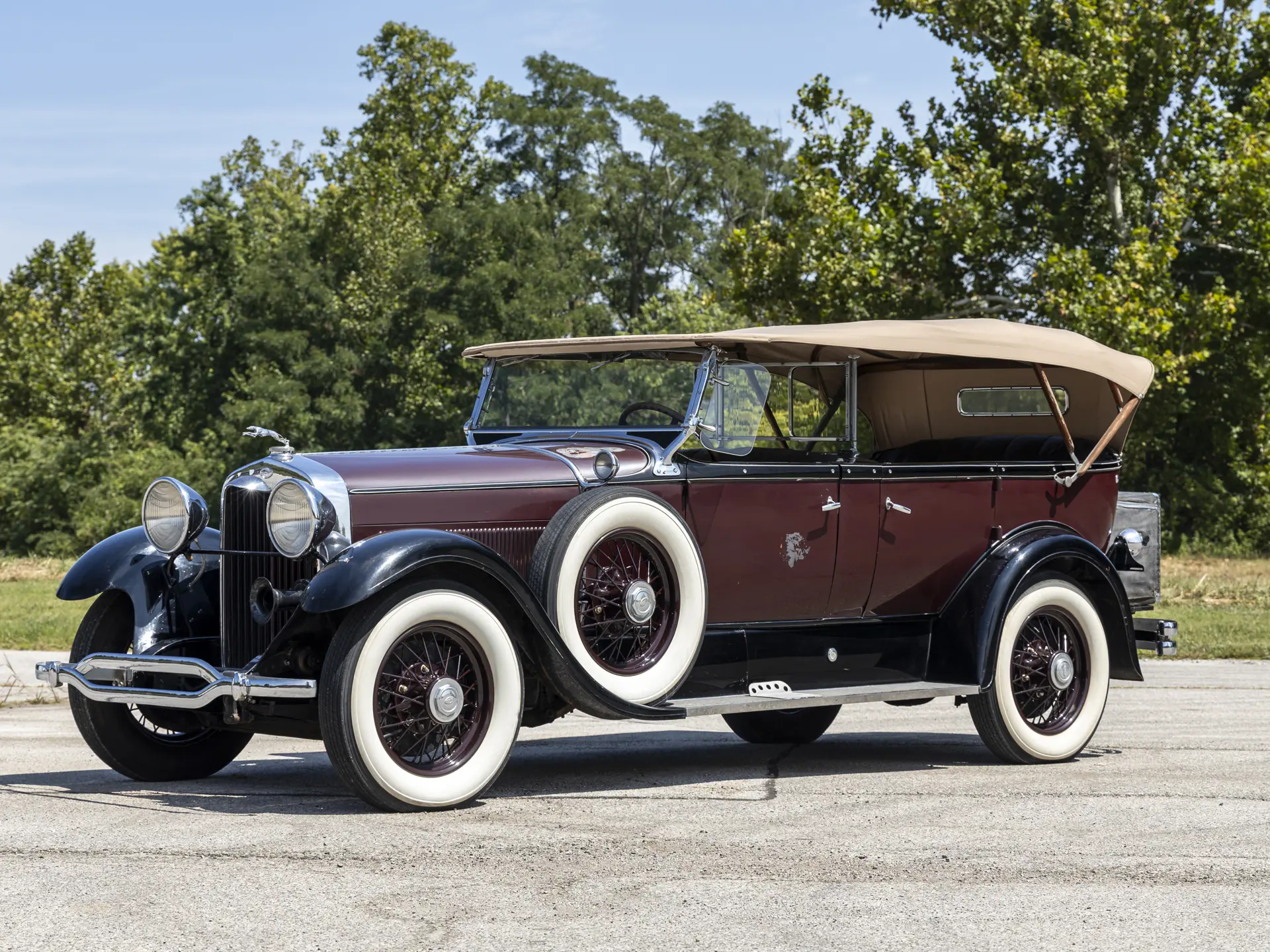 1930 Lincoln Model L Sport Touring | Hershey 2024 | RM Sotheby's
