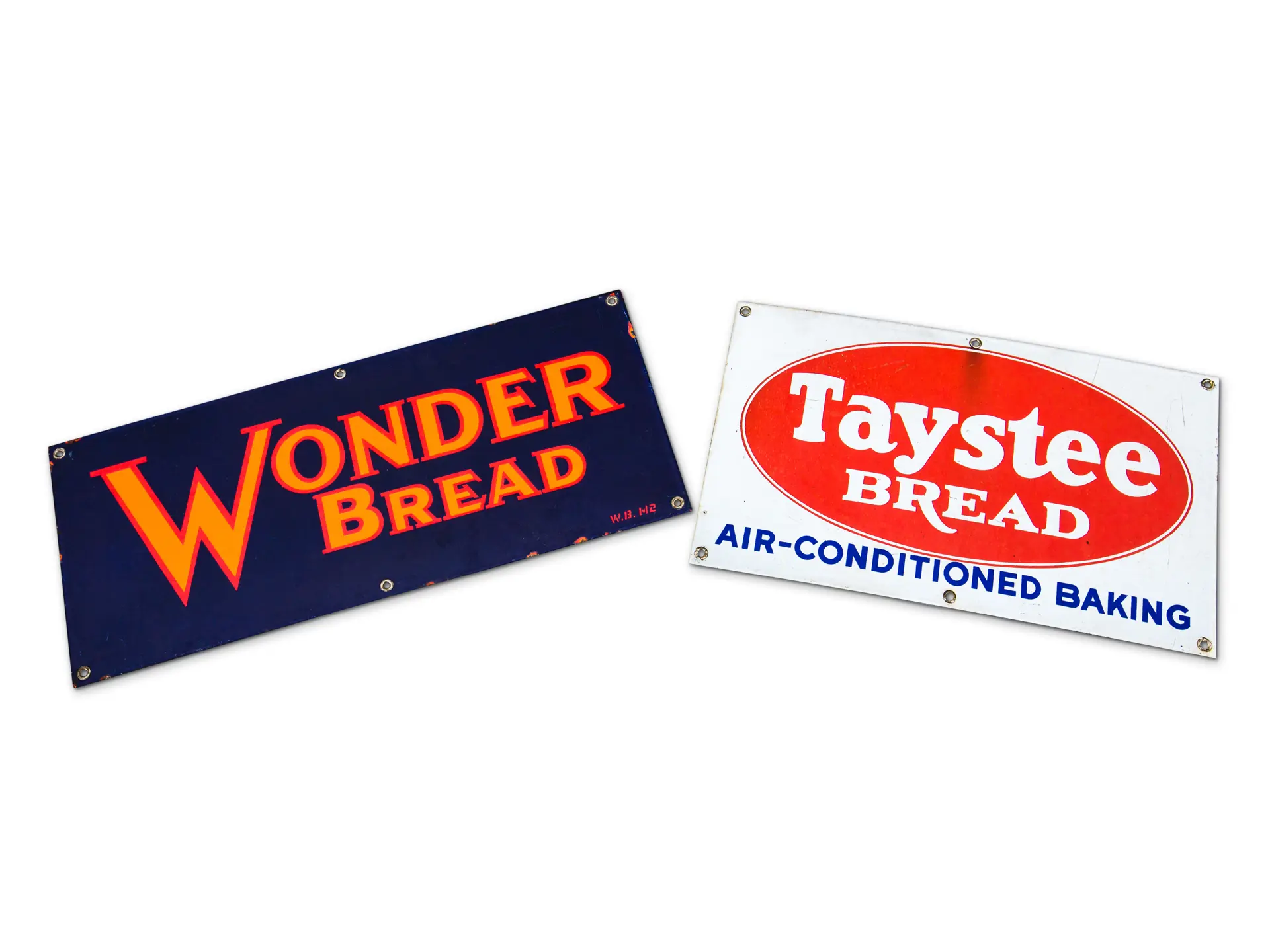 Wonder and Taystee Bread Signs | Auburn Spring 2019 | RM Sotheby's