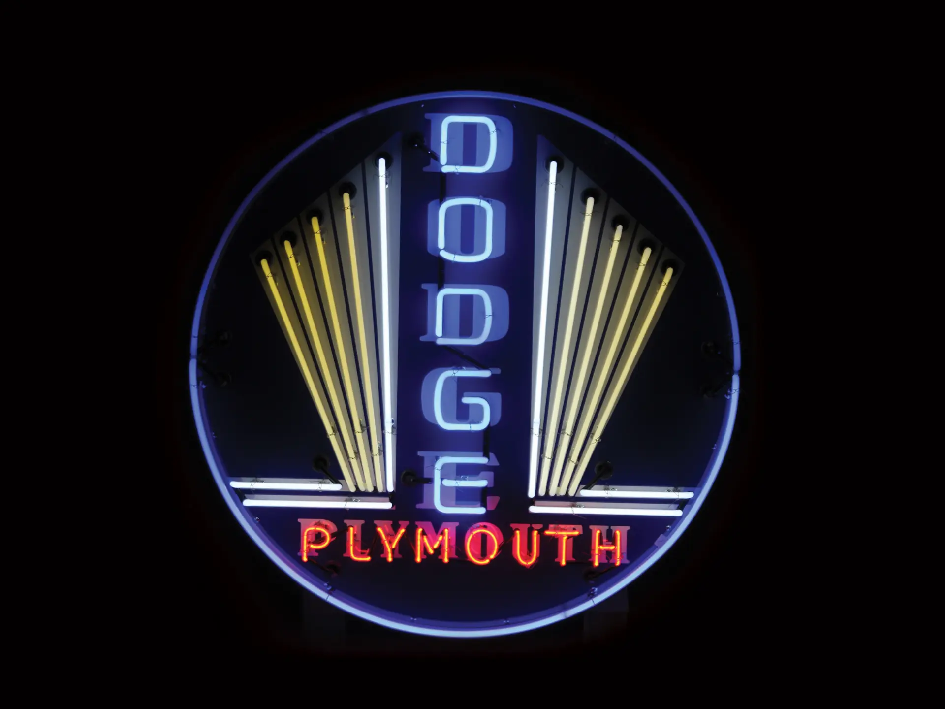 Large Dodge Neon Sign | The John Staluppi Collection | RM Sotheby's