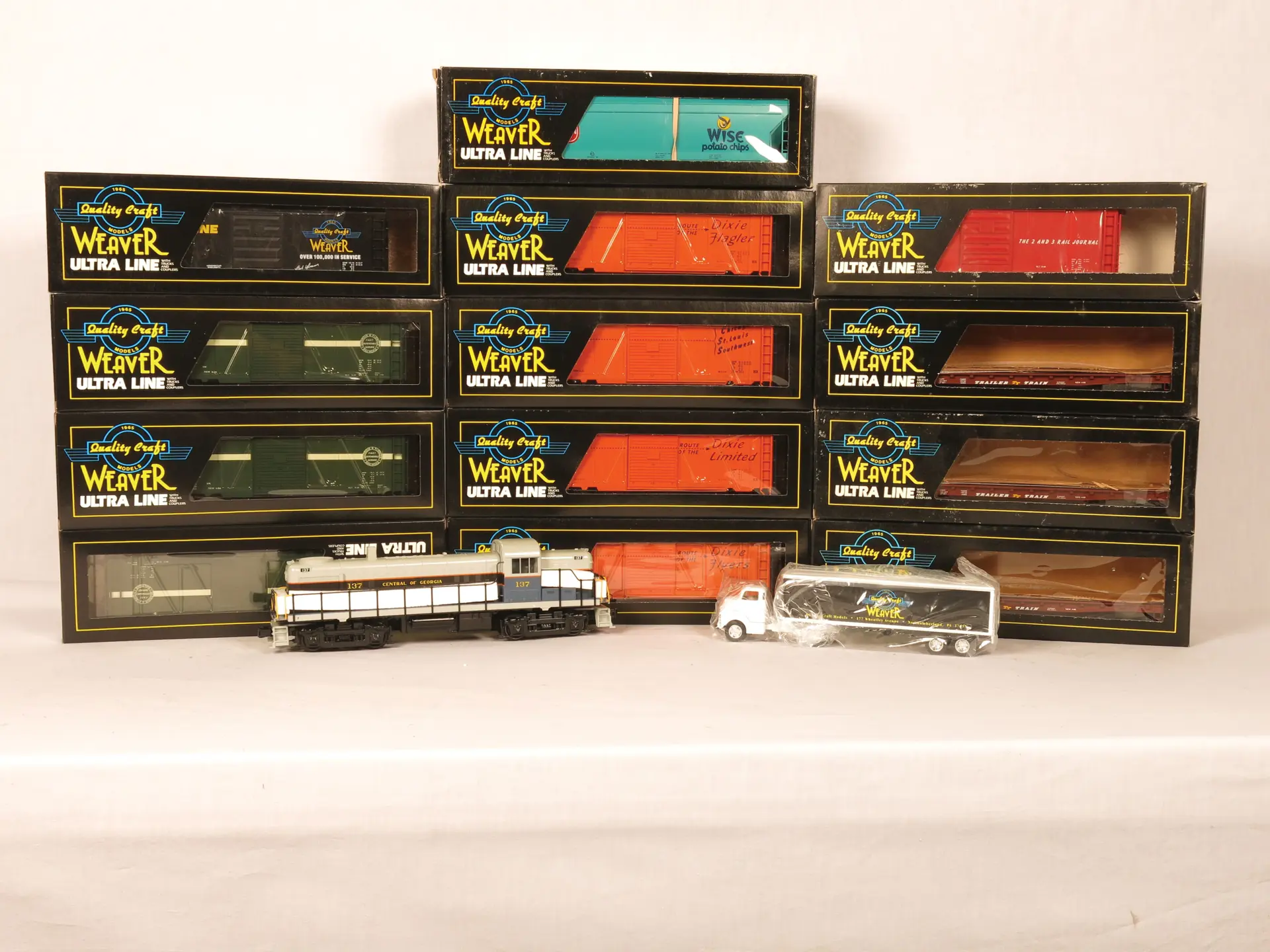 Weaver O Gauge RS-3 Custom Run Central of Georgia Railway Diesel Engine ...