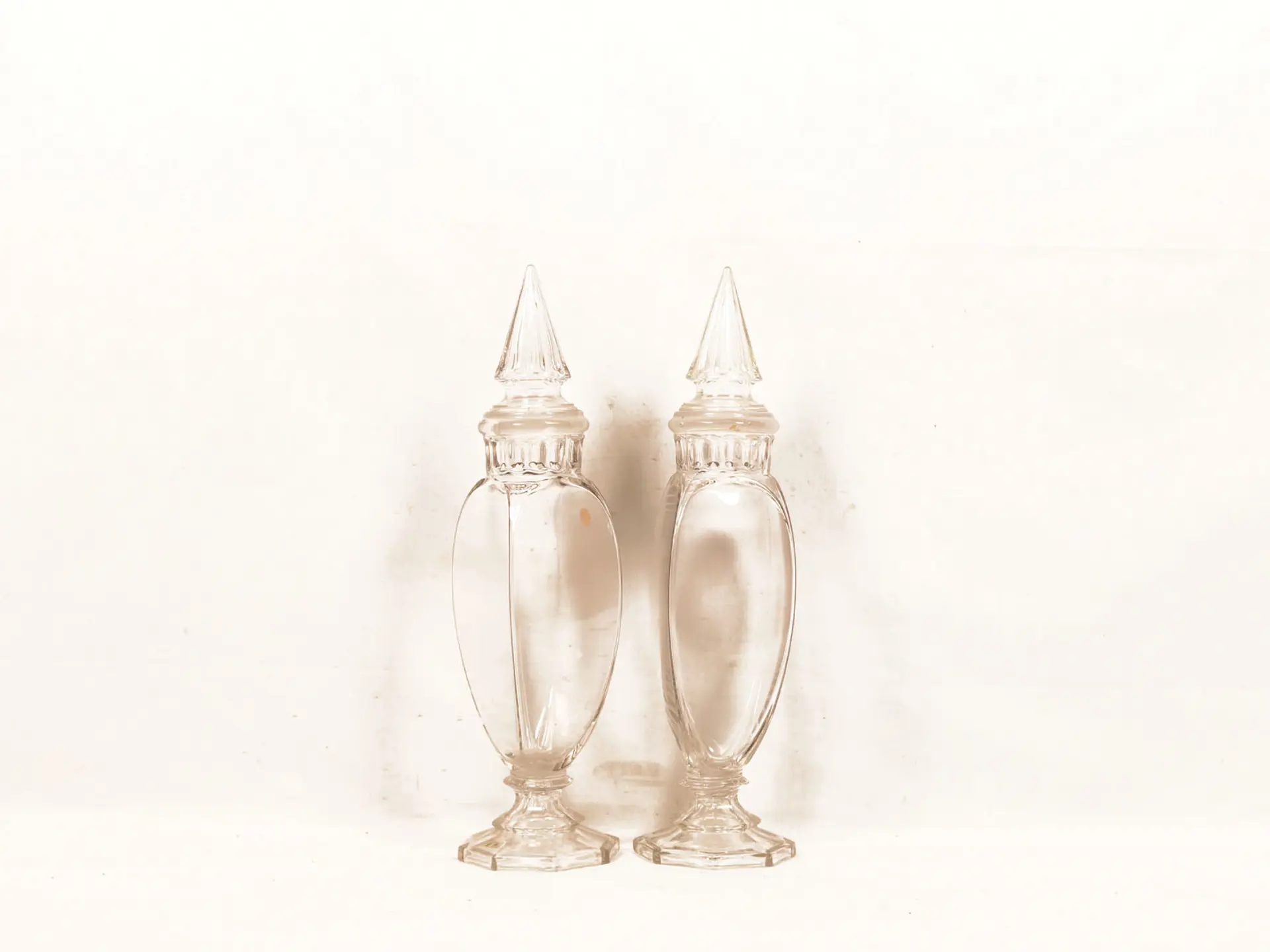 Candy Store Display Covered Jars | Auburn Memorabilia Auction | RM ...