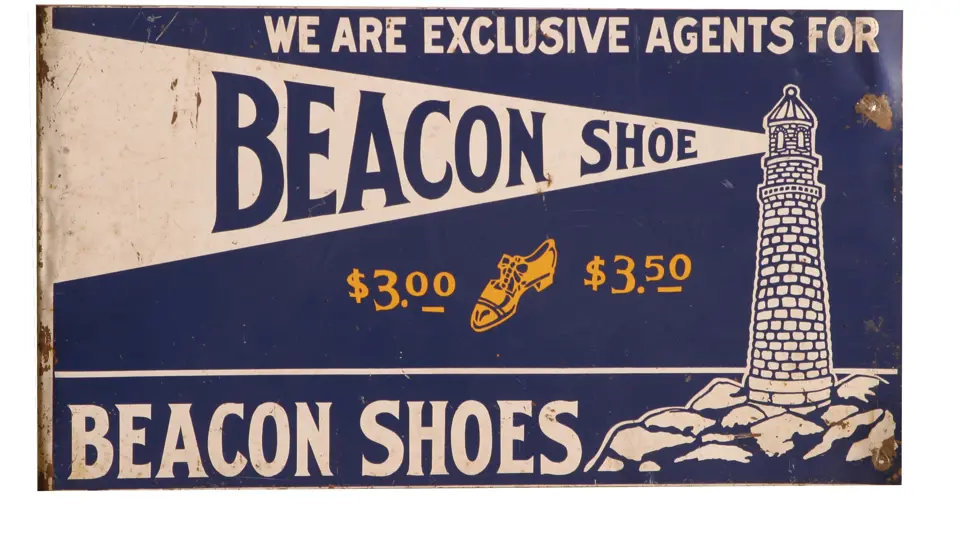 Assorted Shoe Signs | The Dingman Ford Collection | RM Sotheby's