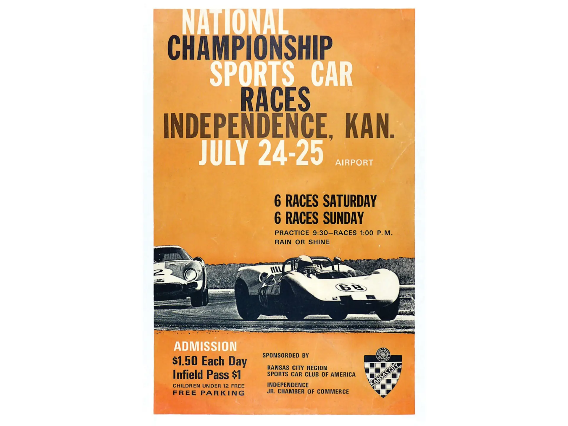 National Championship Sports Car Races, Independence, Kan., 1965 ...