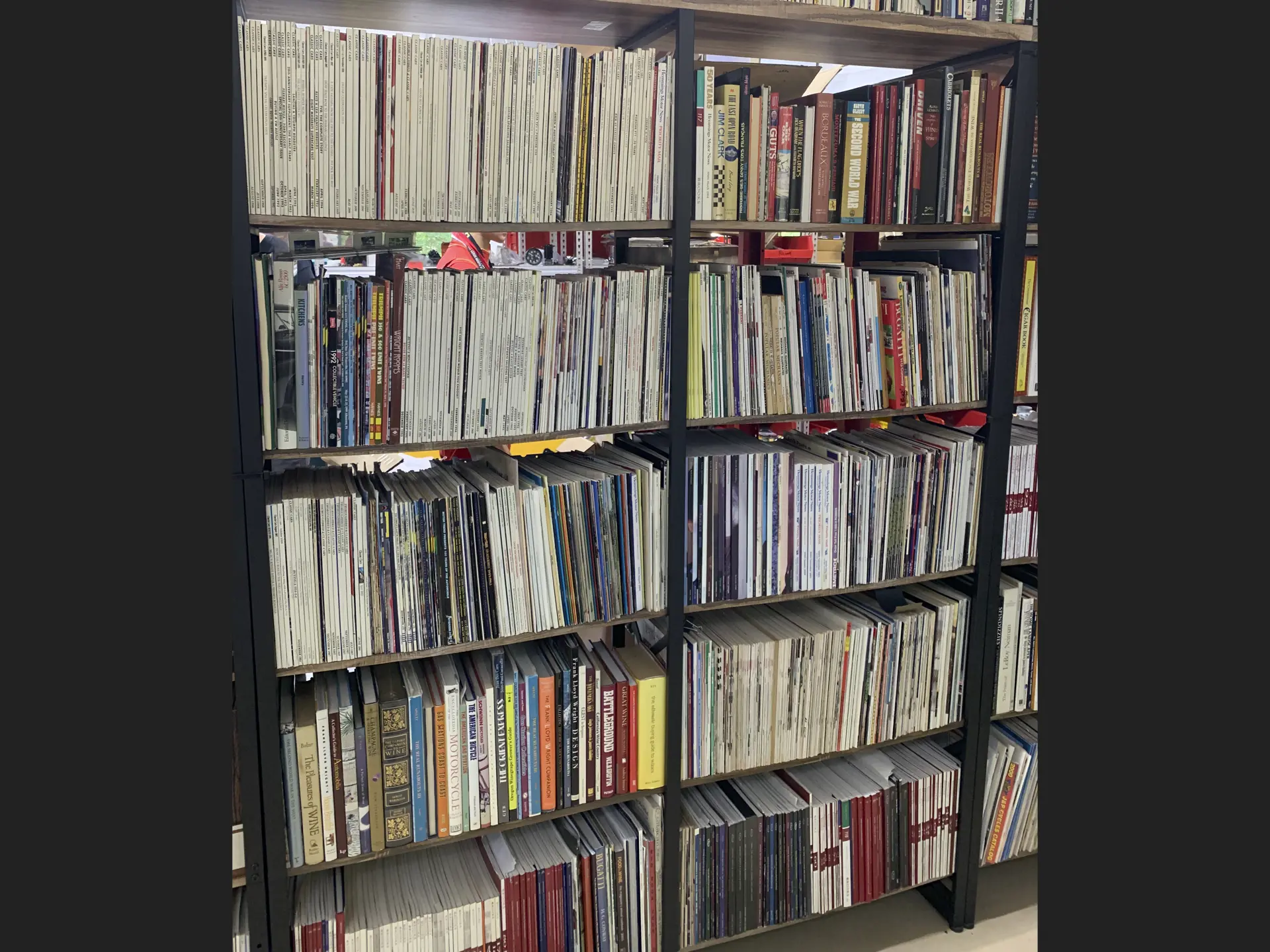 Library of Automotive Magazines and Books | Gene Ponder Collection | RM ...