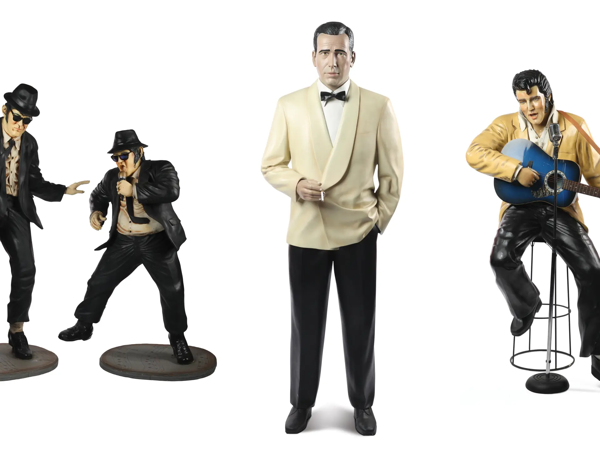 Lot of Resin Hollywood Movie Stars | The John Staluppi Collection | RM ...