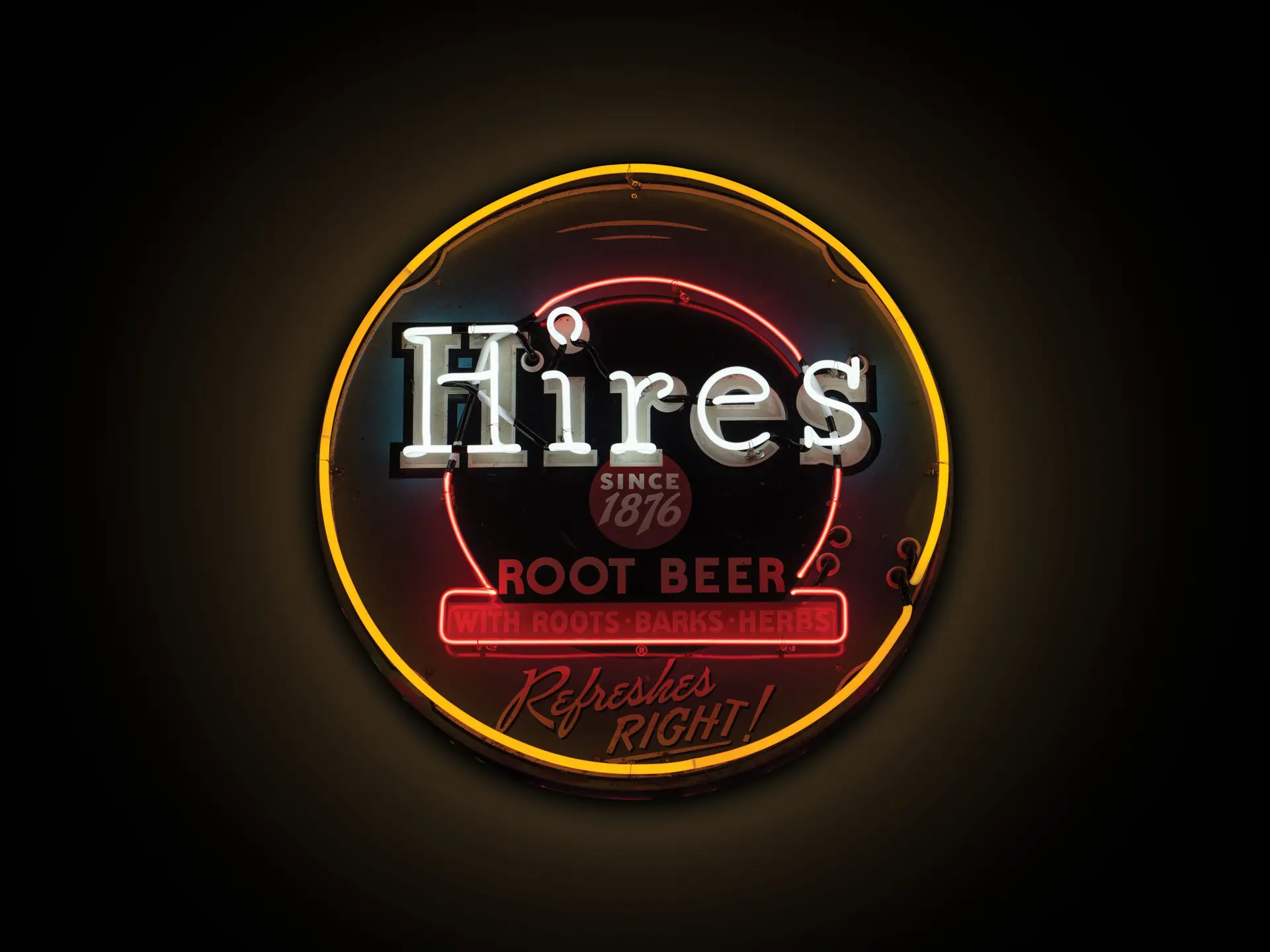 Hires Root Beer Double-Sided Neon Sign | The Dingman Collection | RM ...