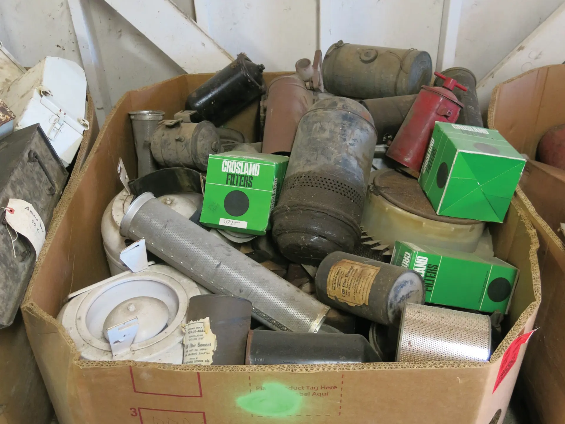 Large Miscellaneous Lot Of Air Filters | The Littlefield Collection ...