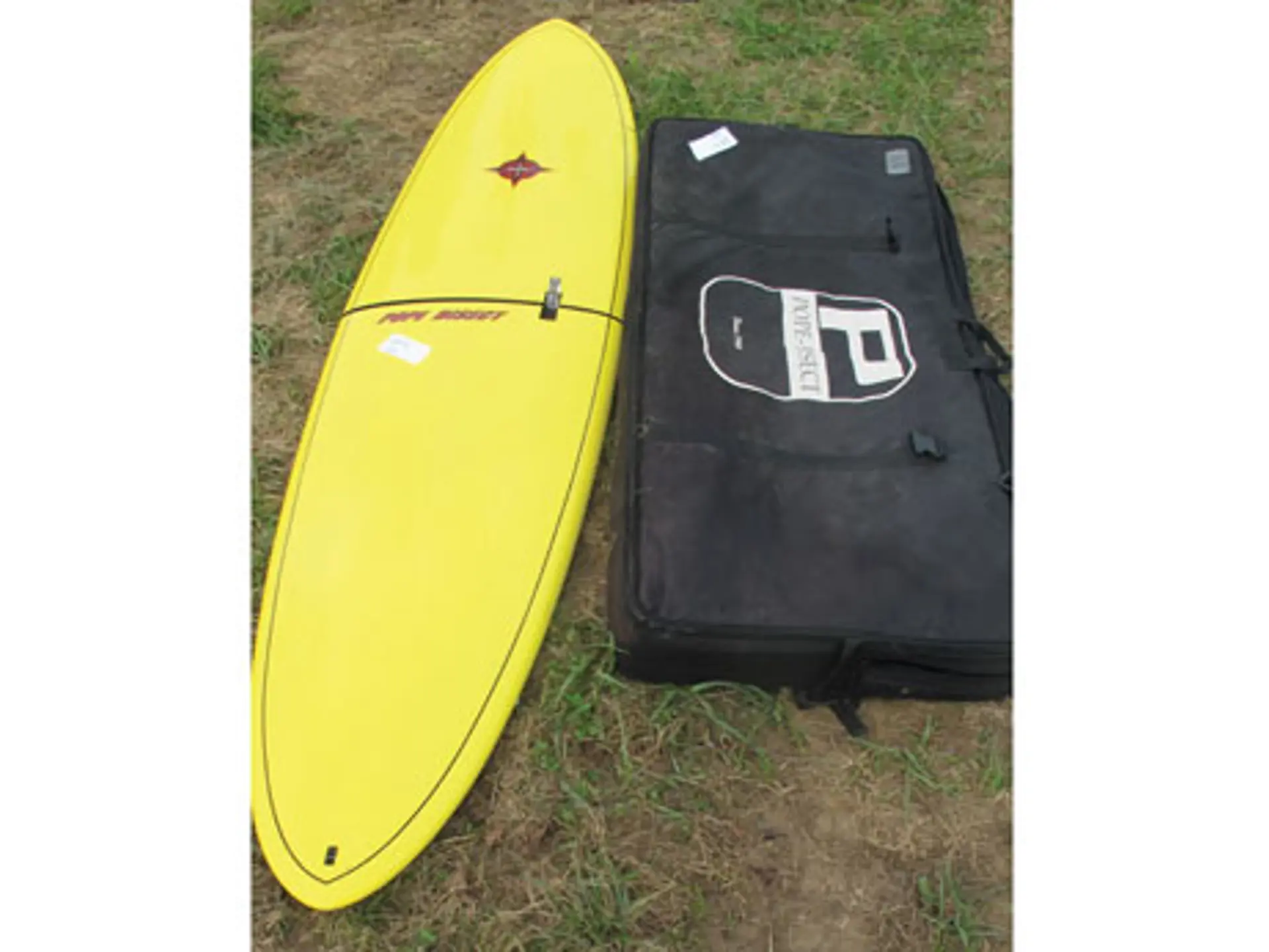 Yellow Pope Bisect Surfboard | The Bennett Collection | RM Sotheby's