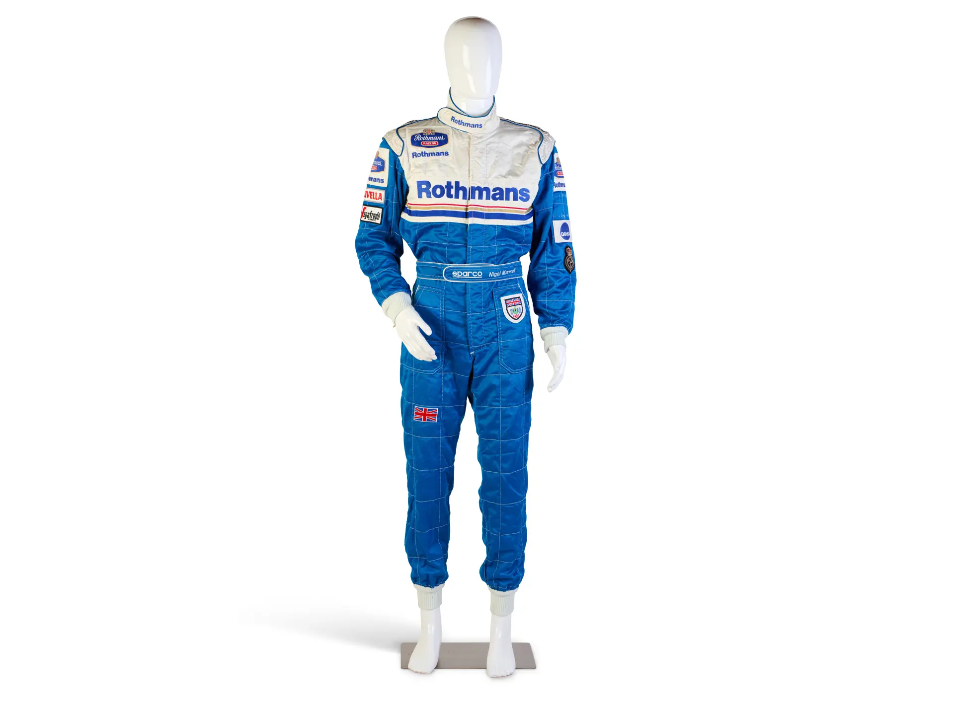 1994 Rothmans Williams Sparco Formula 1 Racing Suit | Nigel Mansell’s ...
