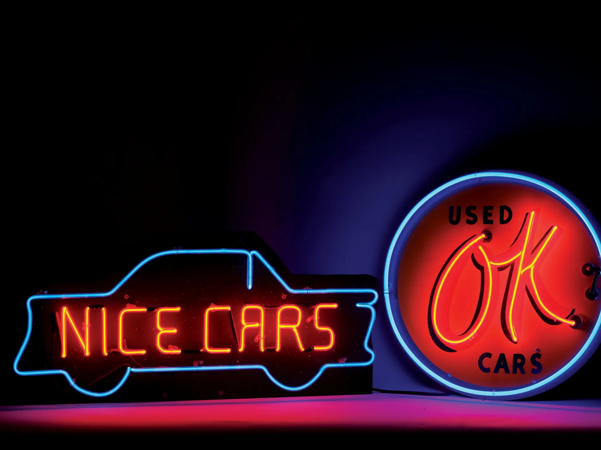 Automotive Neon Signs | The Al Wiseman Collection | RM Sotheby's