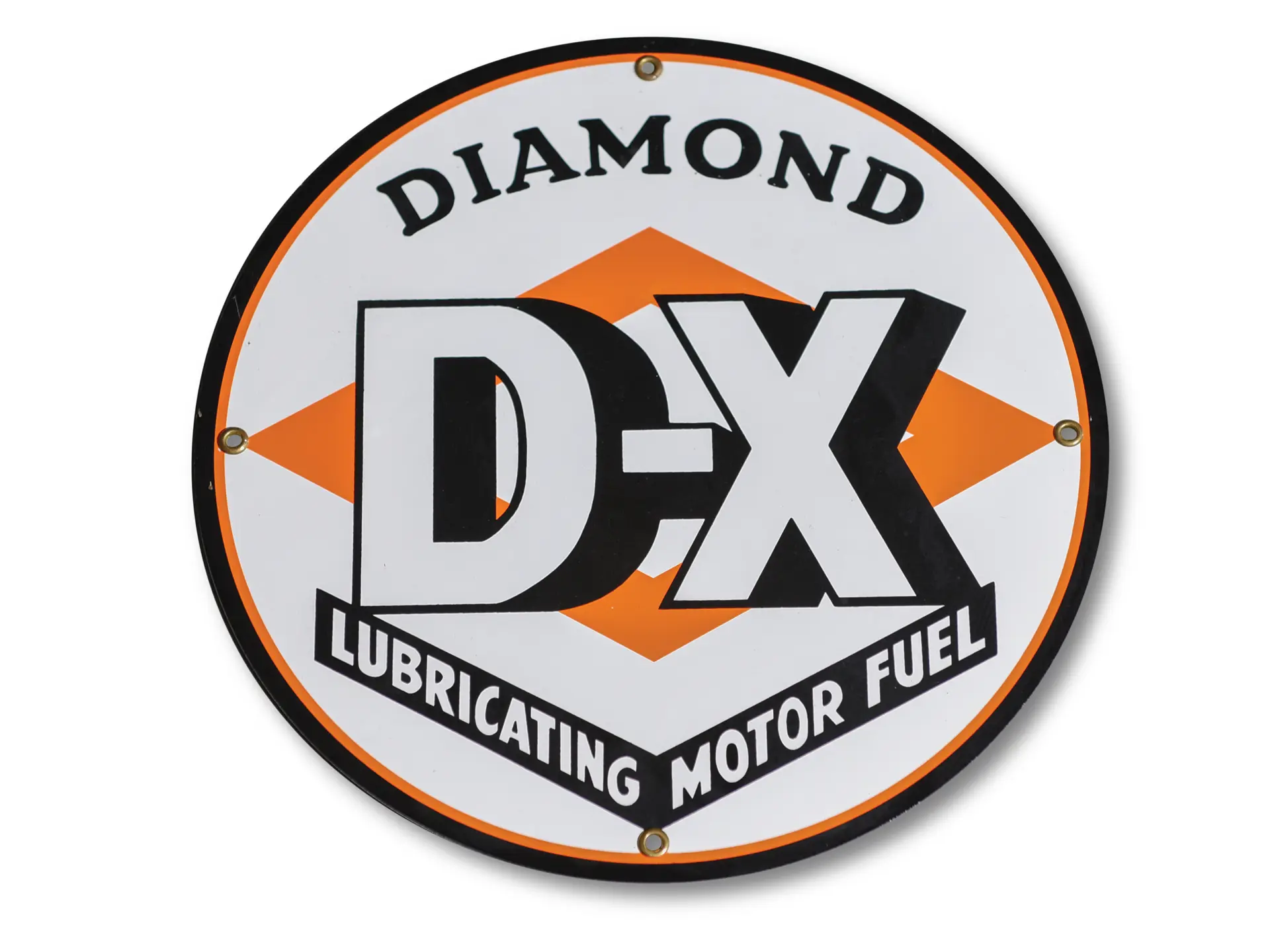 Diamond D-X Lubricating Motor Fuel Reproduction Sign | Hershey 2019 ...