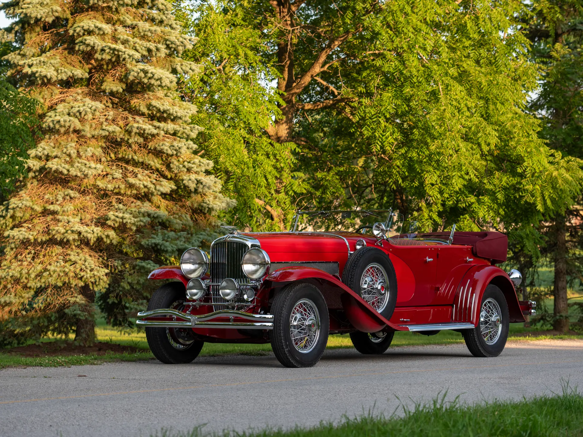 1935 Duesenberg Model SJ 'Sweep Panel' Dual-Cowl Phaeton by LaGrande ...