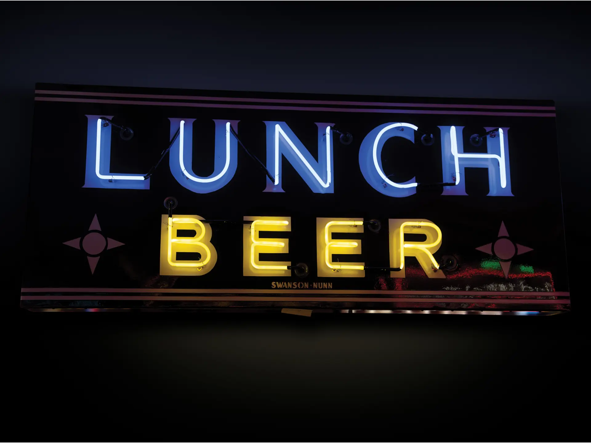 Lunch Beer Neon Sign | The Dingman Collection | RM Sotheby's