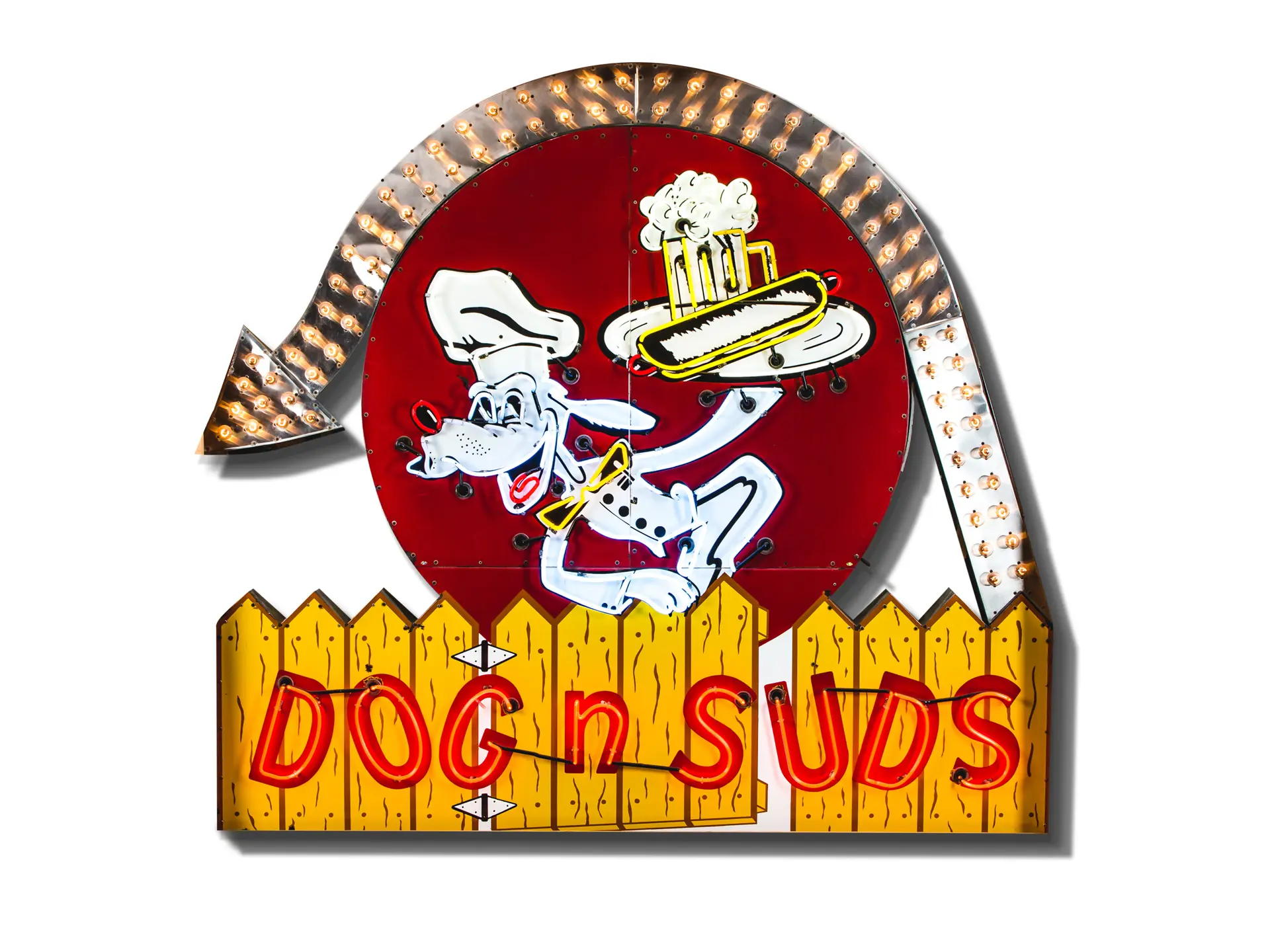 Dog n Suds Neon Sign | Auburn Spring 2019 | RM Sotheby's