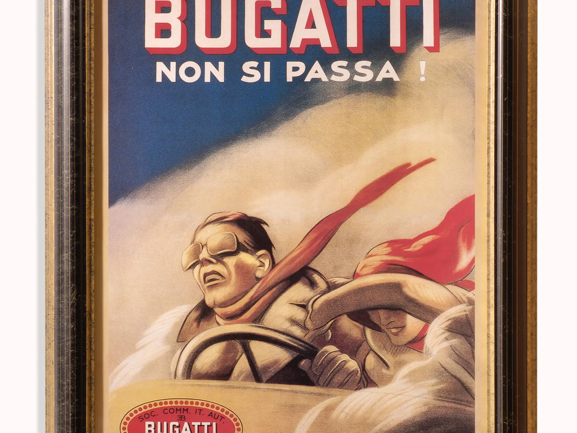 FRAMED BUGATTI POSTERS | The Ponder Collection | RM Sotheby's