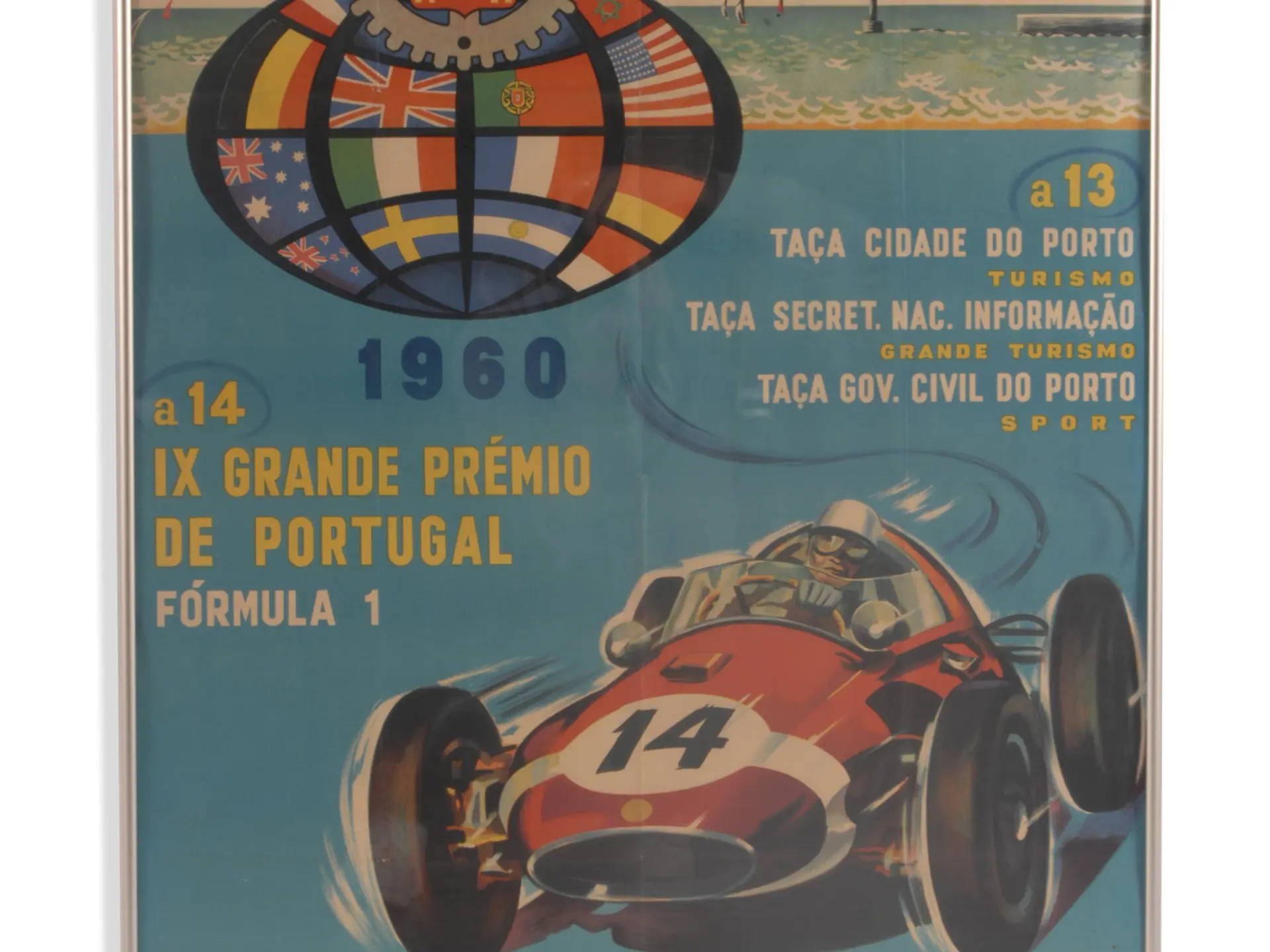 FRAMED RACING POSTER | The Ponder Collection | RM Sotheby's