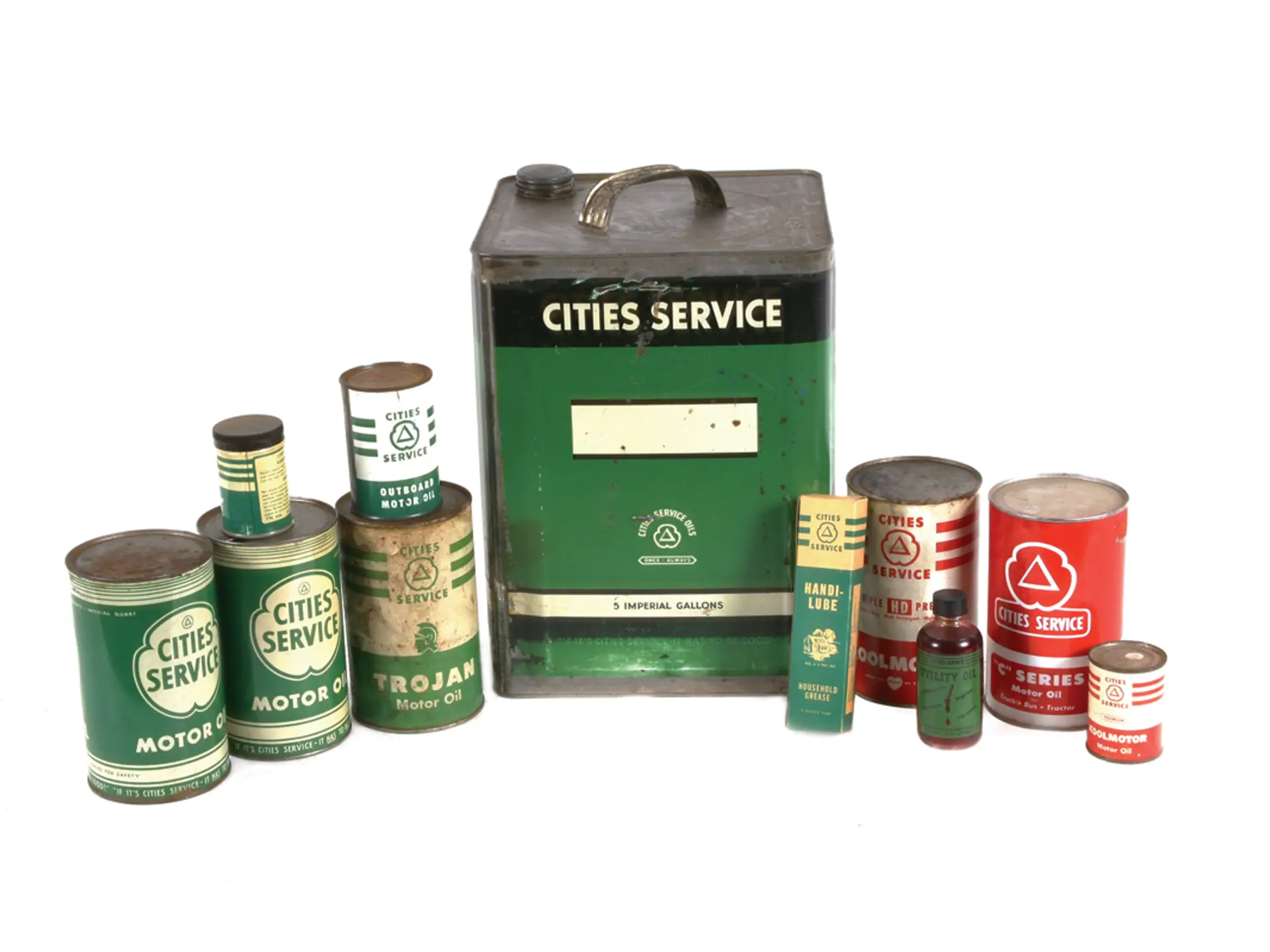 CITIES SERVICE OIL CANS | Private Collection of Tom & Marlene ...