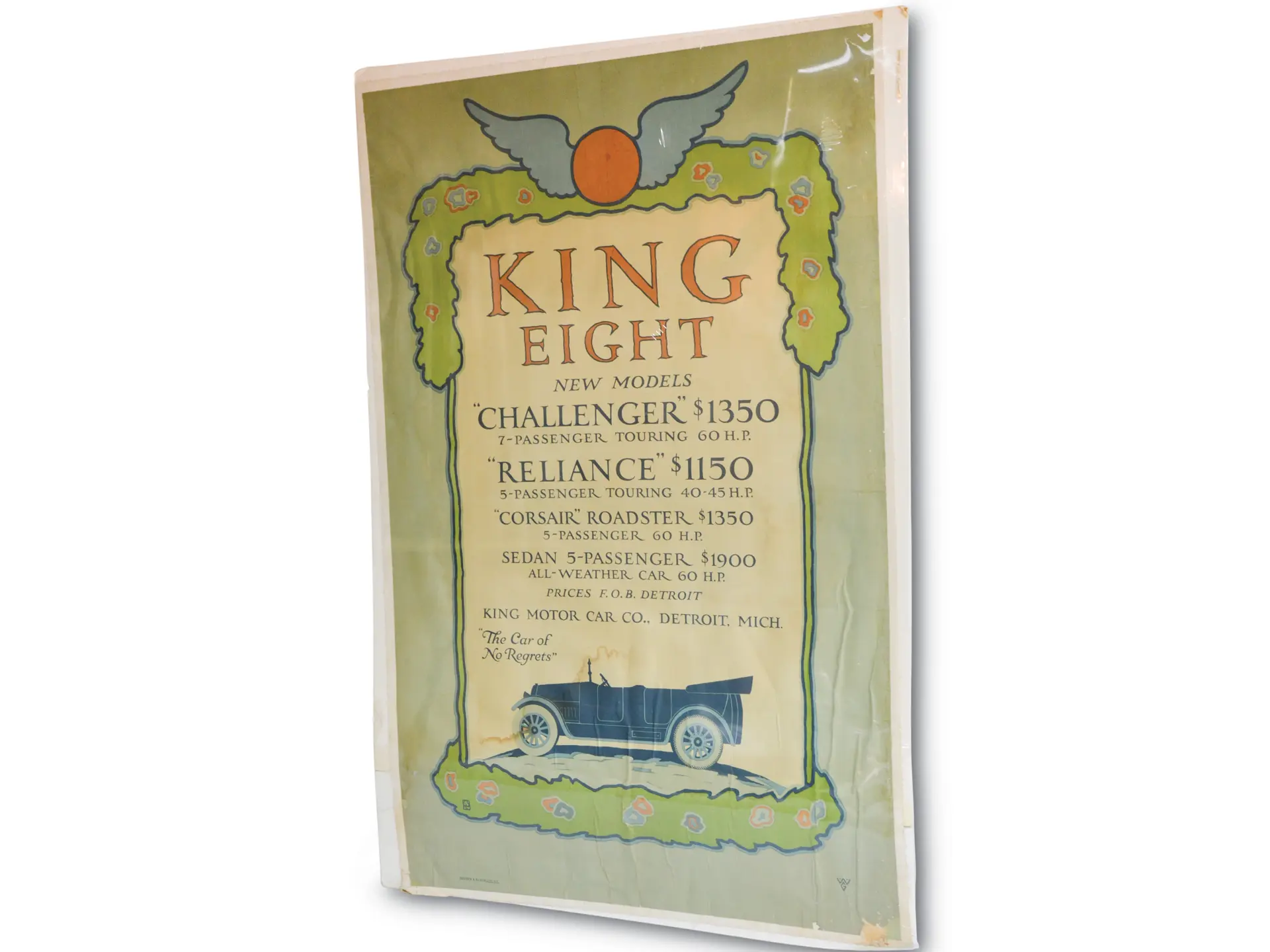 King Eight New Models Poster | Auburn Spring 2019 | RM Sotheby's