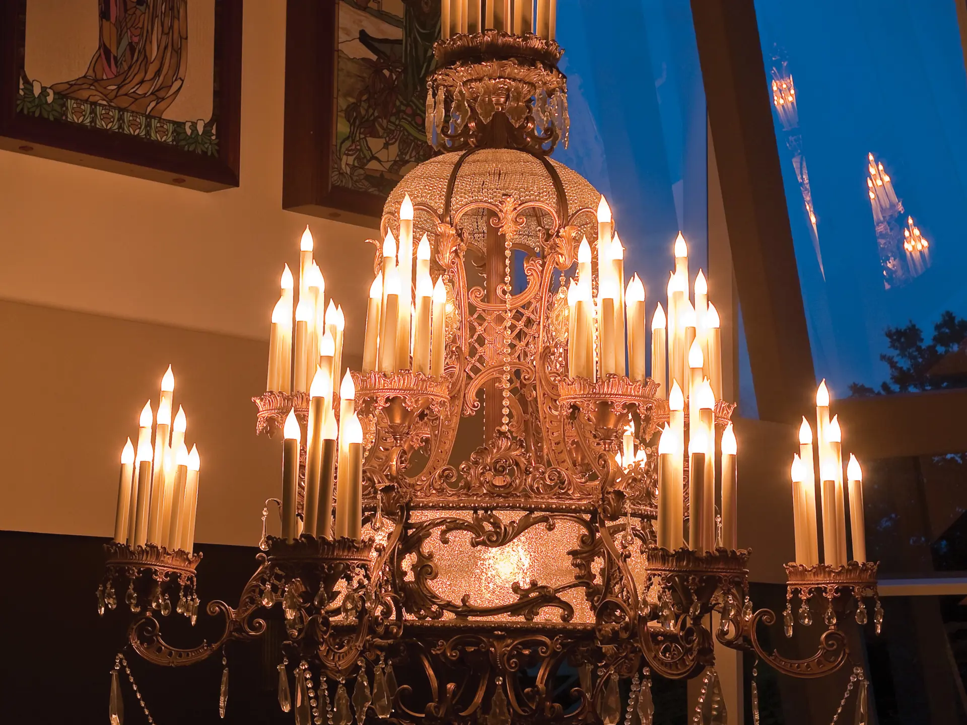 Magnificent Victor S. Pearlman Co. Rococo Revival Multi-Light ...