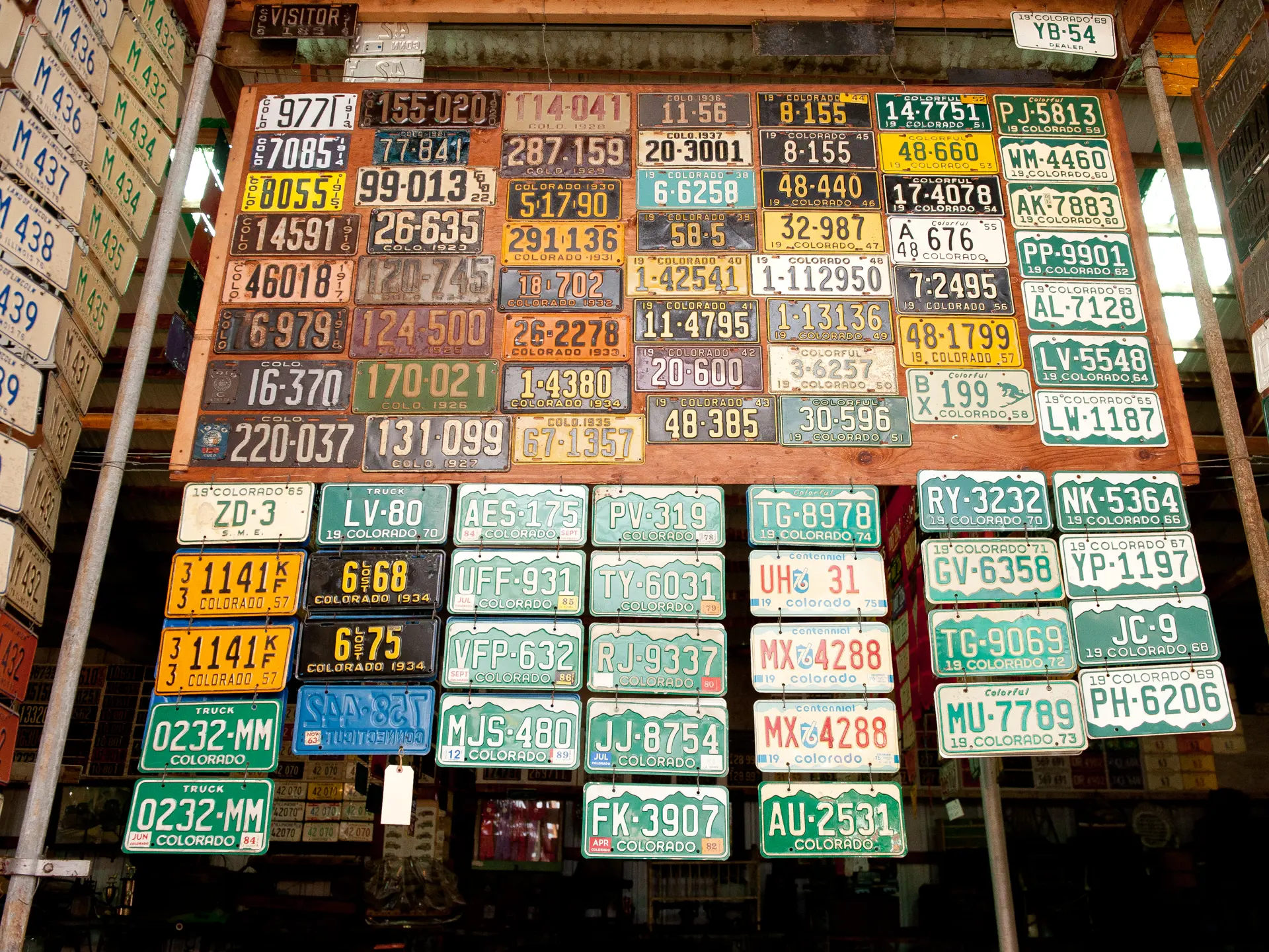 Colorado License Plates | The Lee Roy Hartung Collection | RM Sotheby's