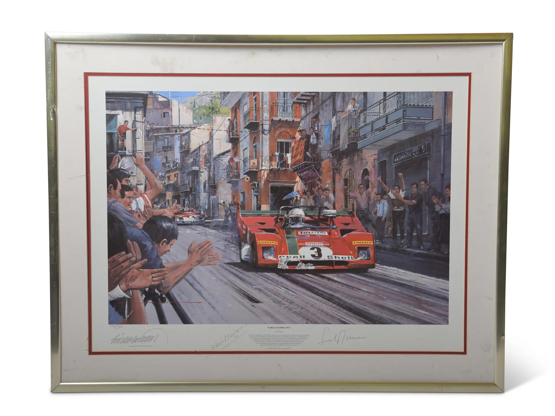 Targa Florio 1972 Ferrari 312PB Print | The Garagista Collection | RM ...