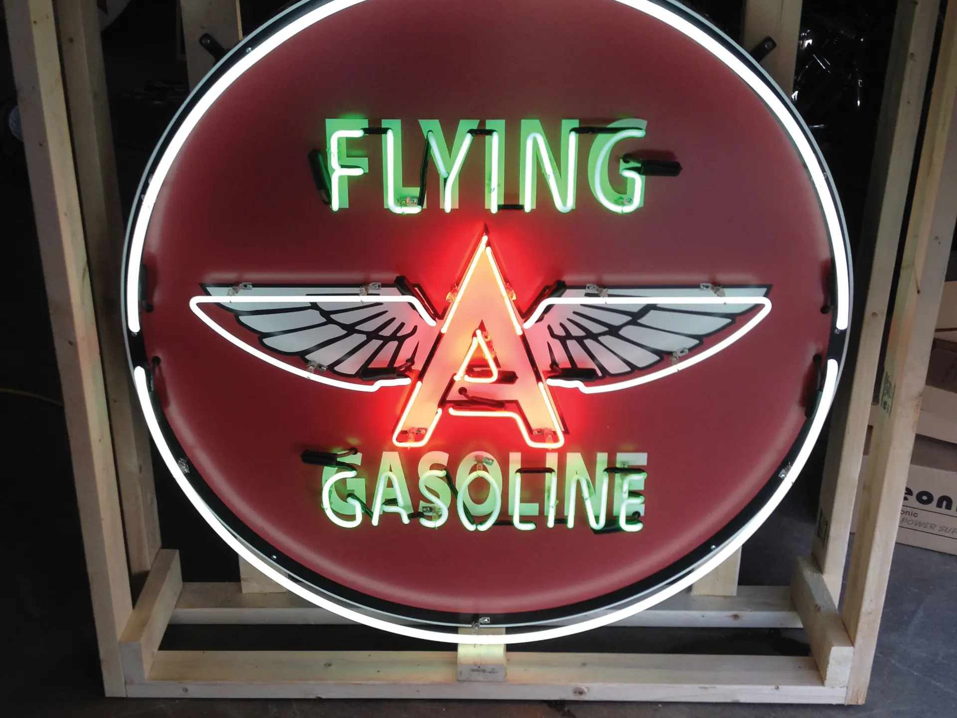 Flying A Neon | Auburn Fall 2014 | RM Sotheby's