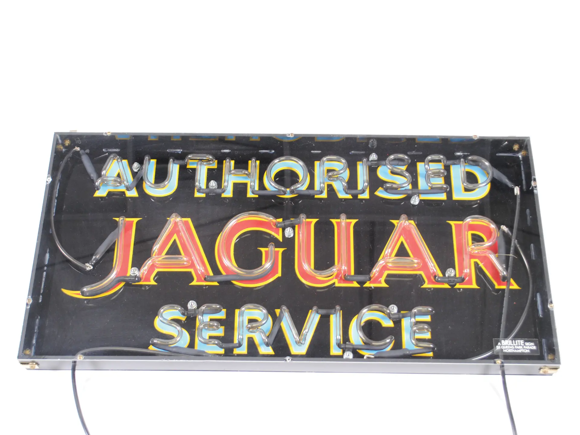 An Authorised Jaguar Service sign, 15" x 30" | Auburn Spring 2016 | RM ...