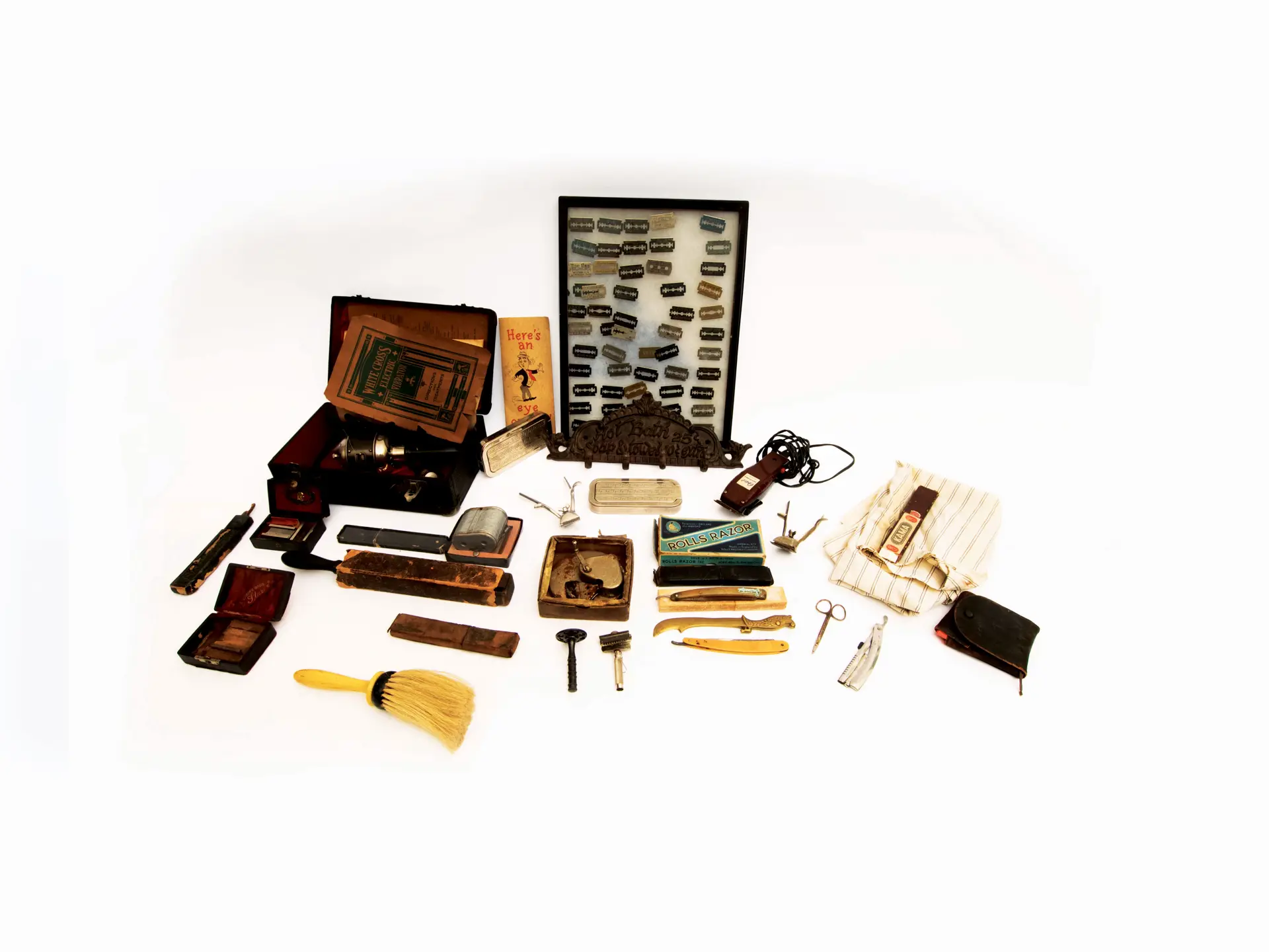 Period Barber's Tools and Products | The Al Wiseman Collection | RM ...