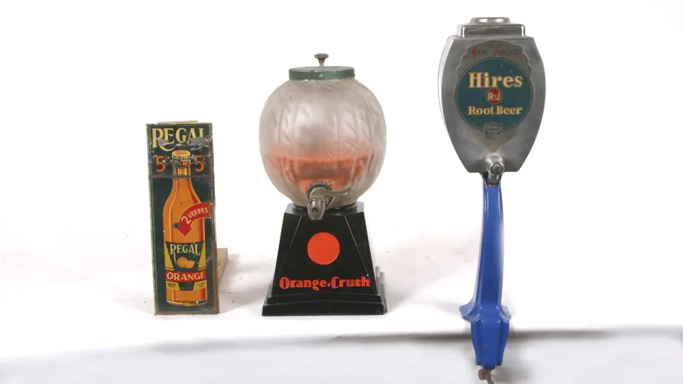 ASSORTED SODA SHOP ITEMS | Private Collection of Tom & Marlene ...