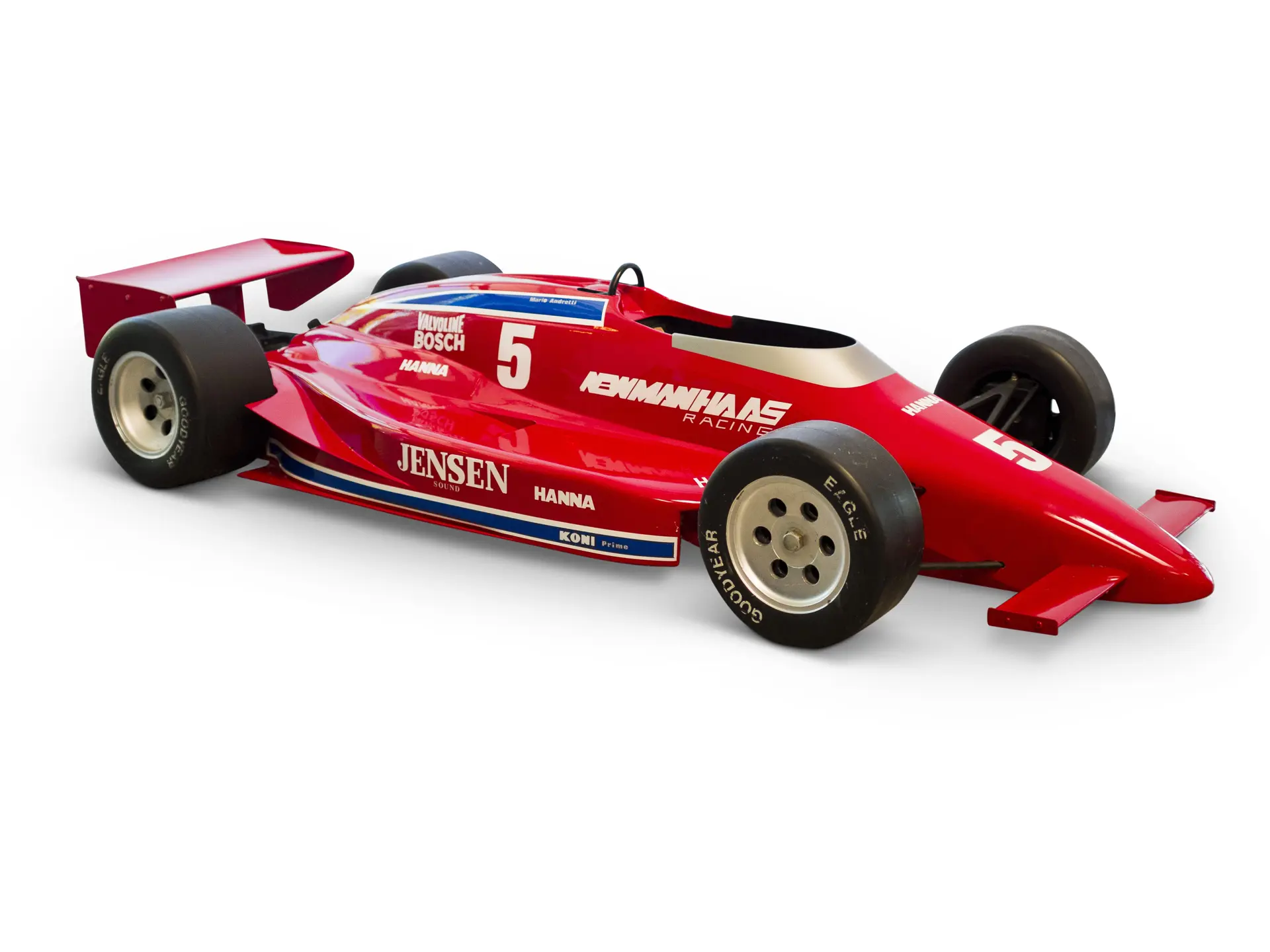 Newman/Haas Racing Large Scale Mario Andretti No. 5 Model | Haas ...