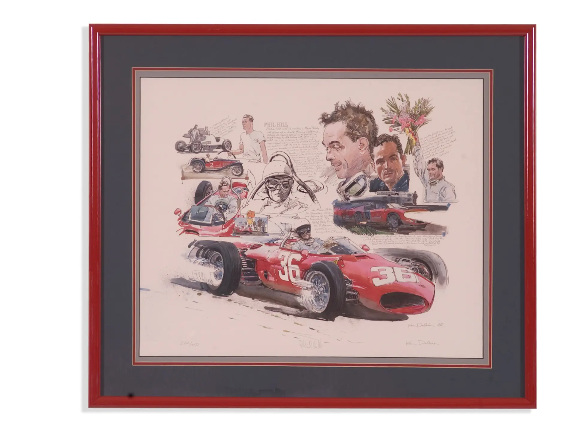 FRAMED PHIL HILL PRINT | The Ponder Collection | RM Sotheby's