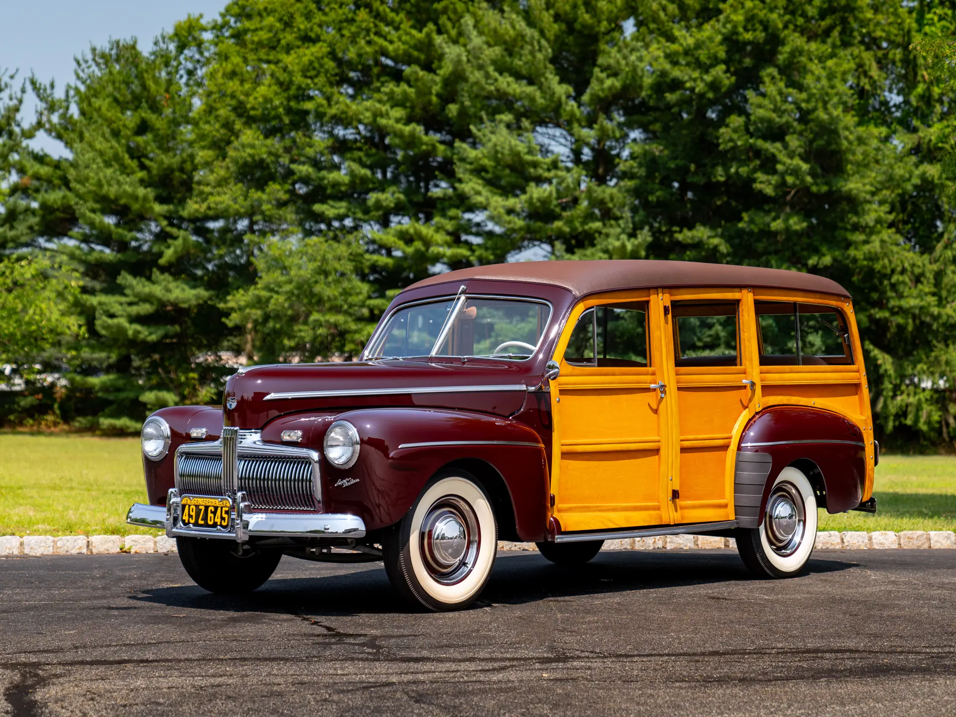 1942 Ford Super DeLuxe Station Wagon | Hershey 2024 | RM Sotheby's